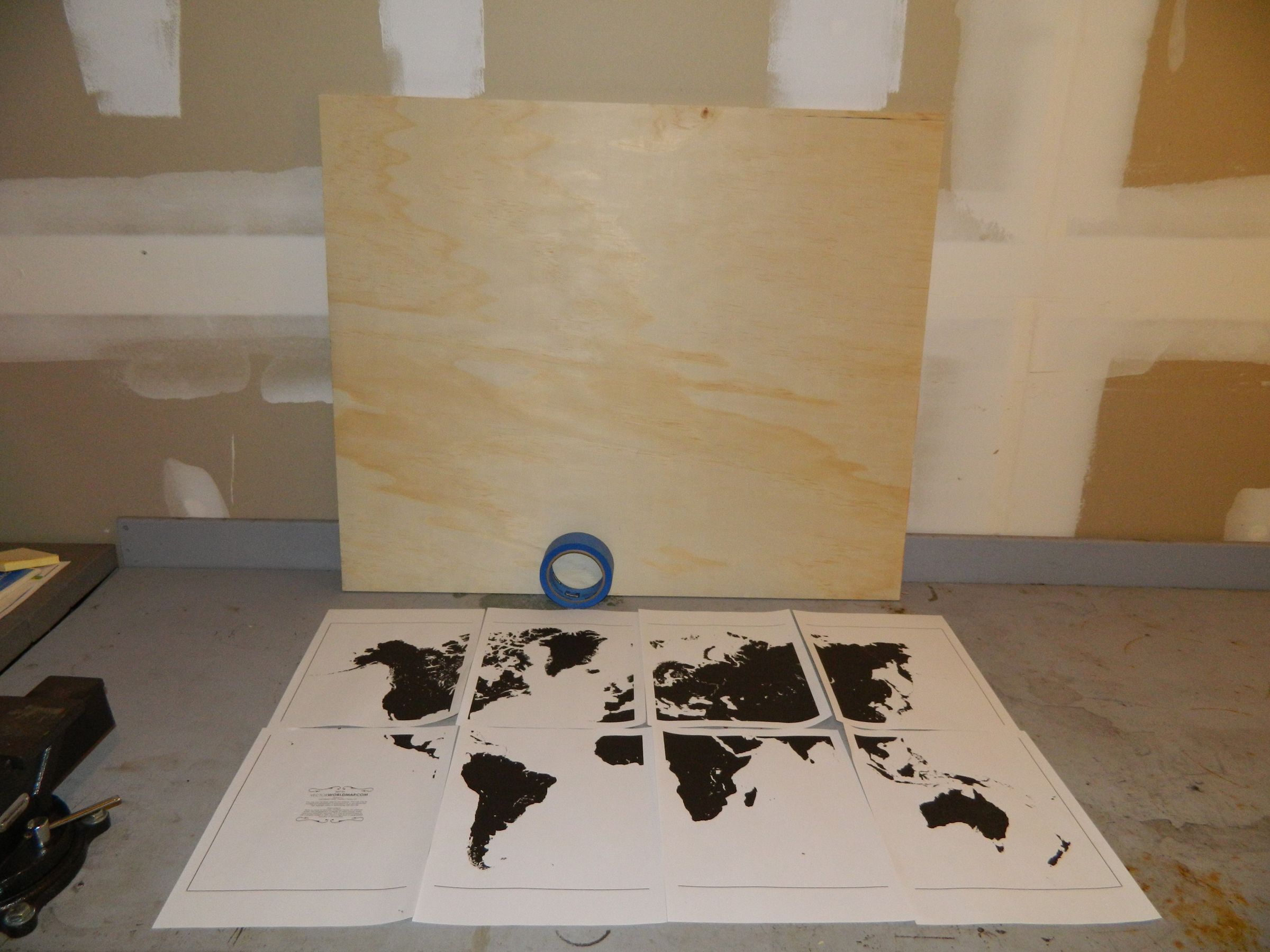 Hole World Map Part:1 : 5 Steps (with Pictures) - Instructables
