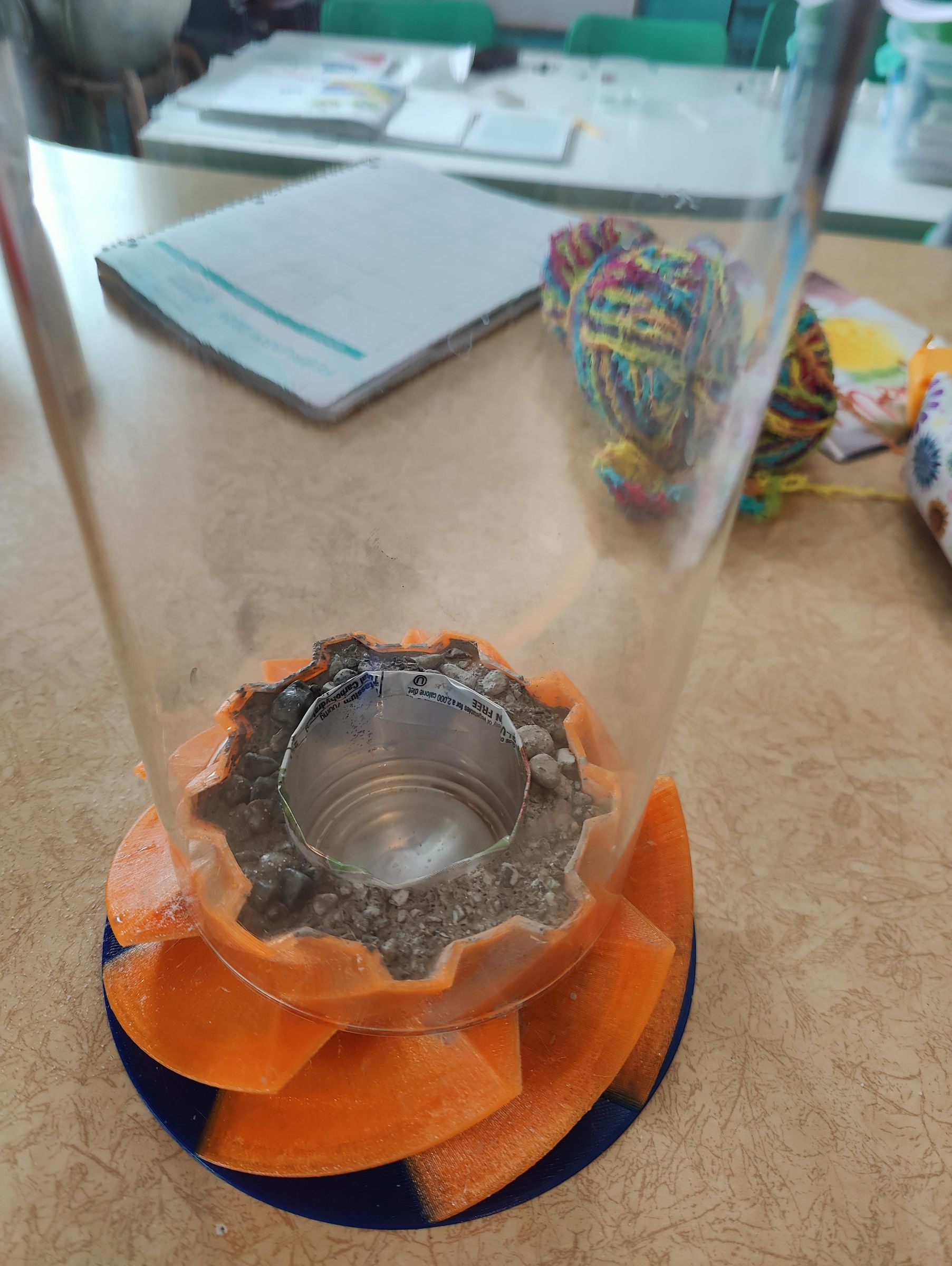 Tabletop Fire Tornado (no Fans Needed) : 4 Steps - Instructables