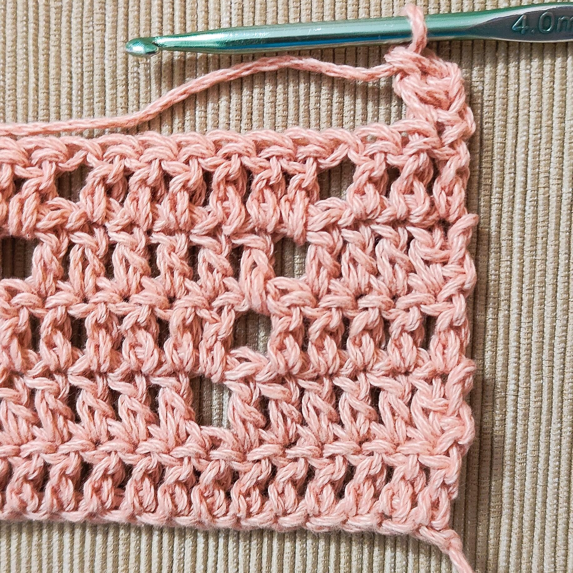 Easy and Simple Filet Crochet Table Runner : 18 Steps (with Pictures ...