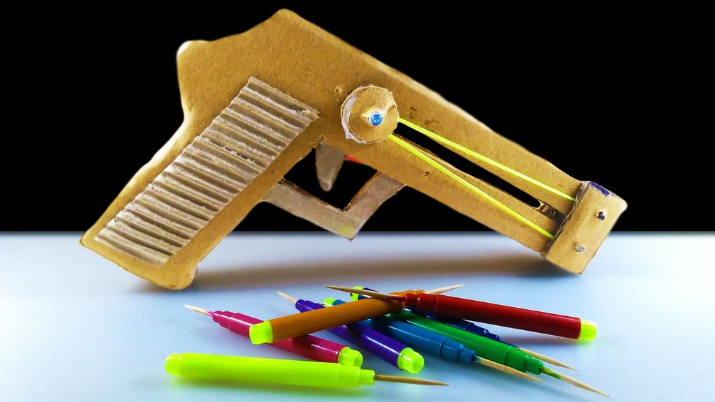 DIY PISTOL TOY Gun : 19 Steps - Instructables