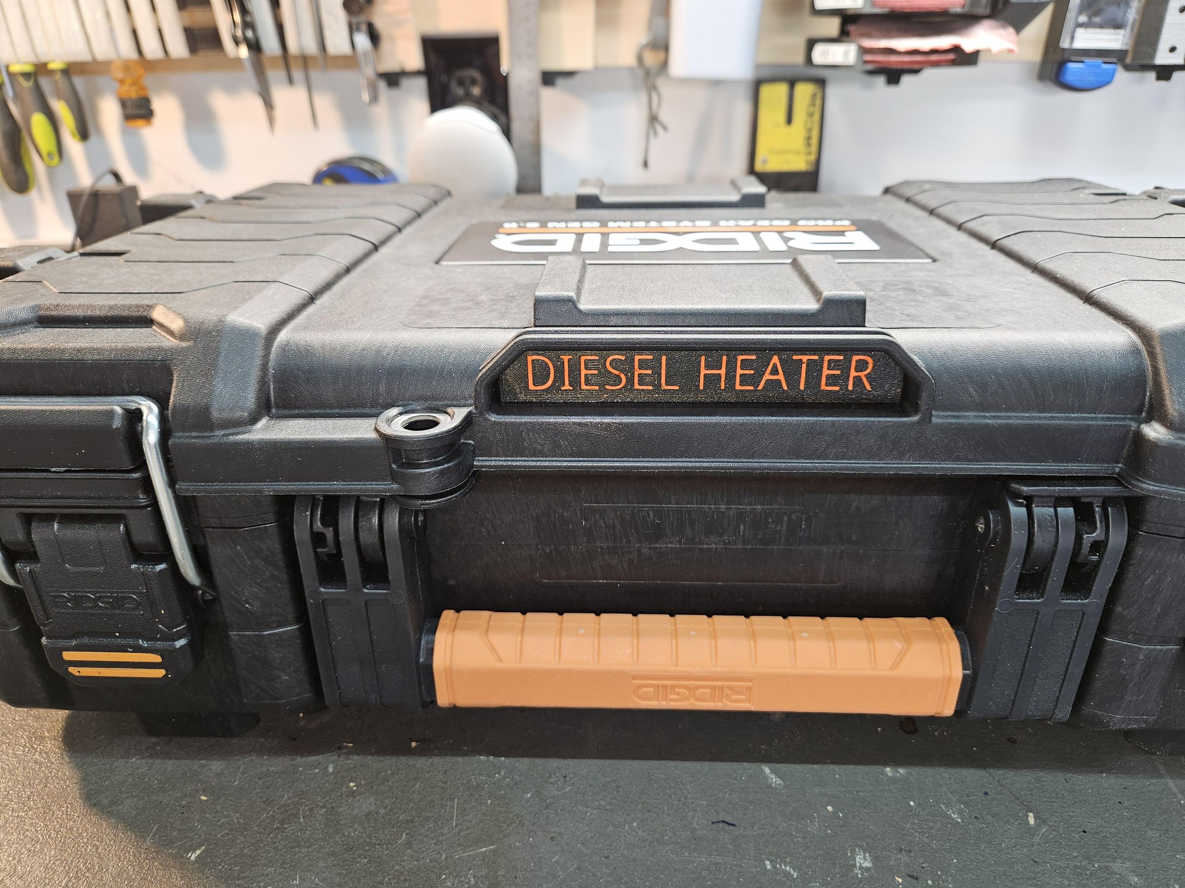 DIY All-in-One Diesel Heater Unit in a Ridgid Case : 11 Steps (with ...