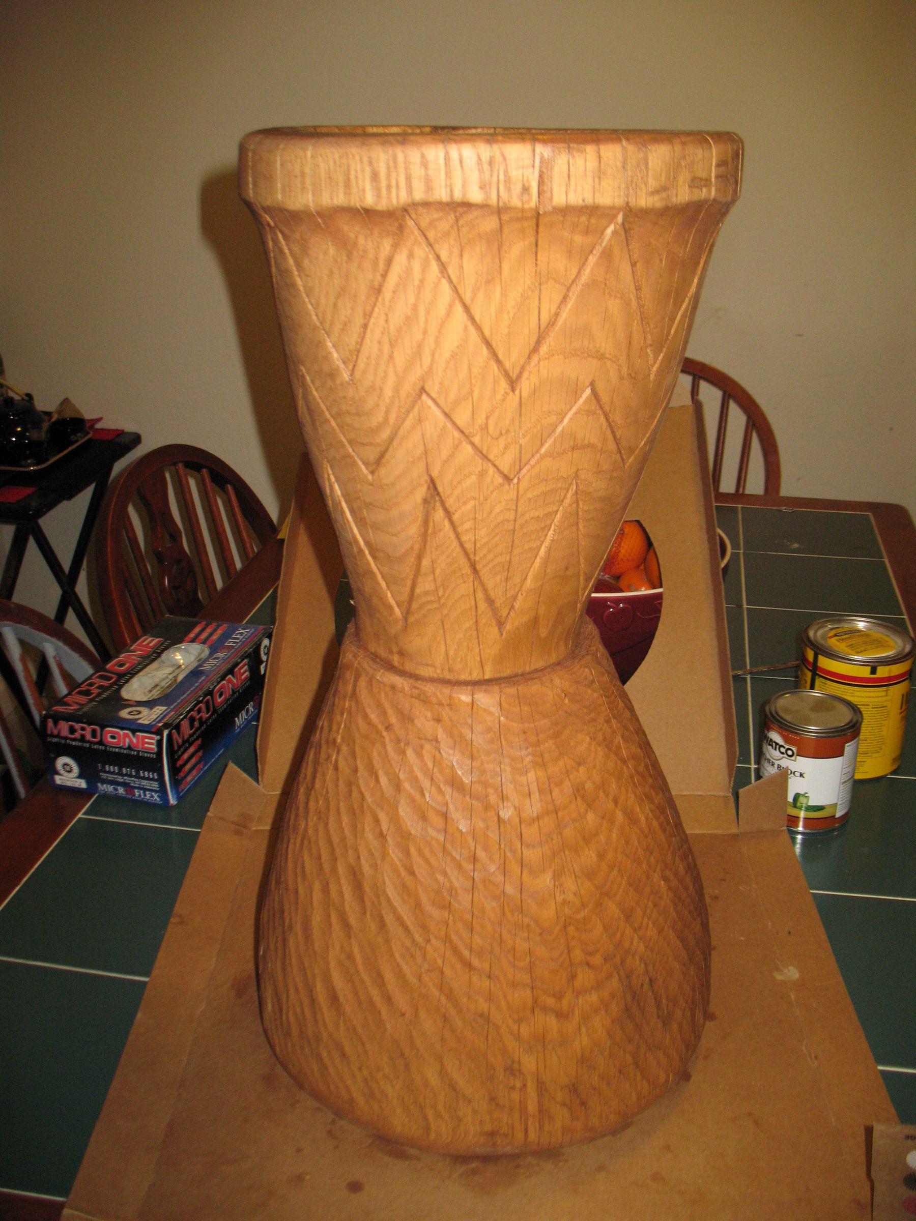 Homemade Djembe African Hand Drum : 11 Steps - Instructables