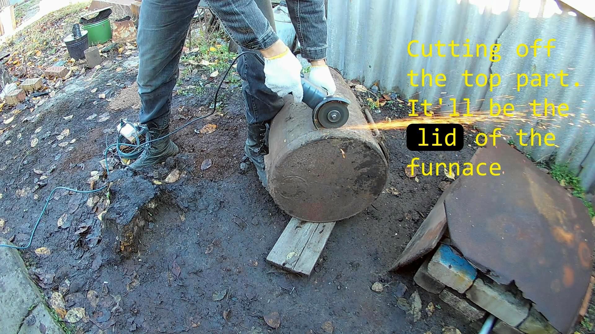 Smelting Furnace. Project "Big Smelter". Making Outer Skin - Part 1 of ...