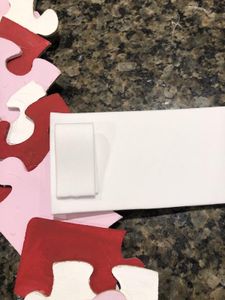 Valentine Puzzle Piece Heart Wreath : 5 Steps (with Pictures ...