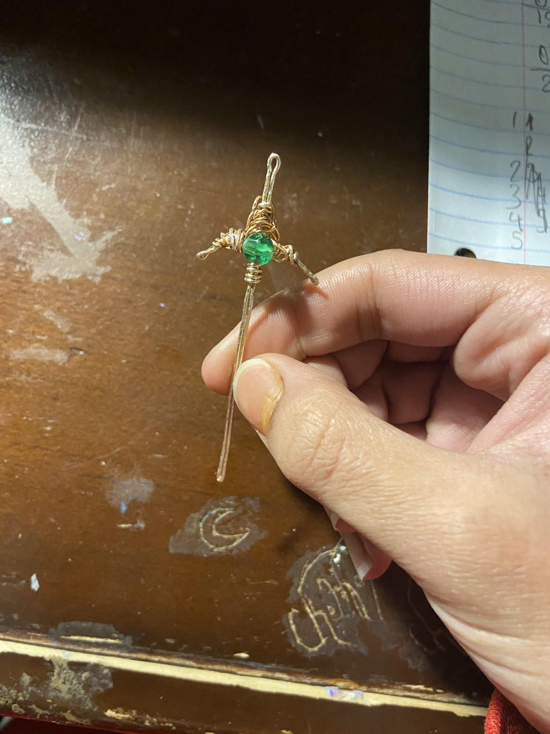 Sword Pendant Wire Wrapped Jewelry : 26 Steps (with Pictures ...