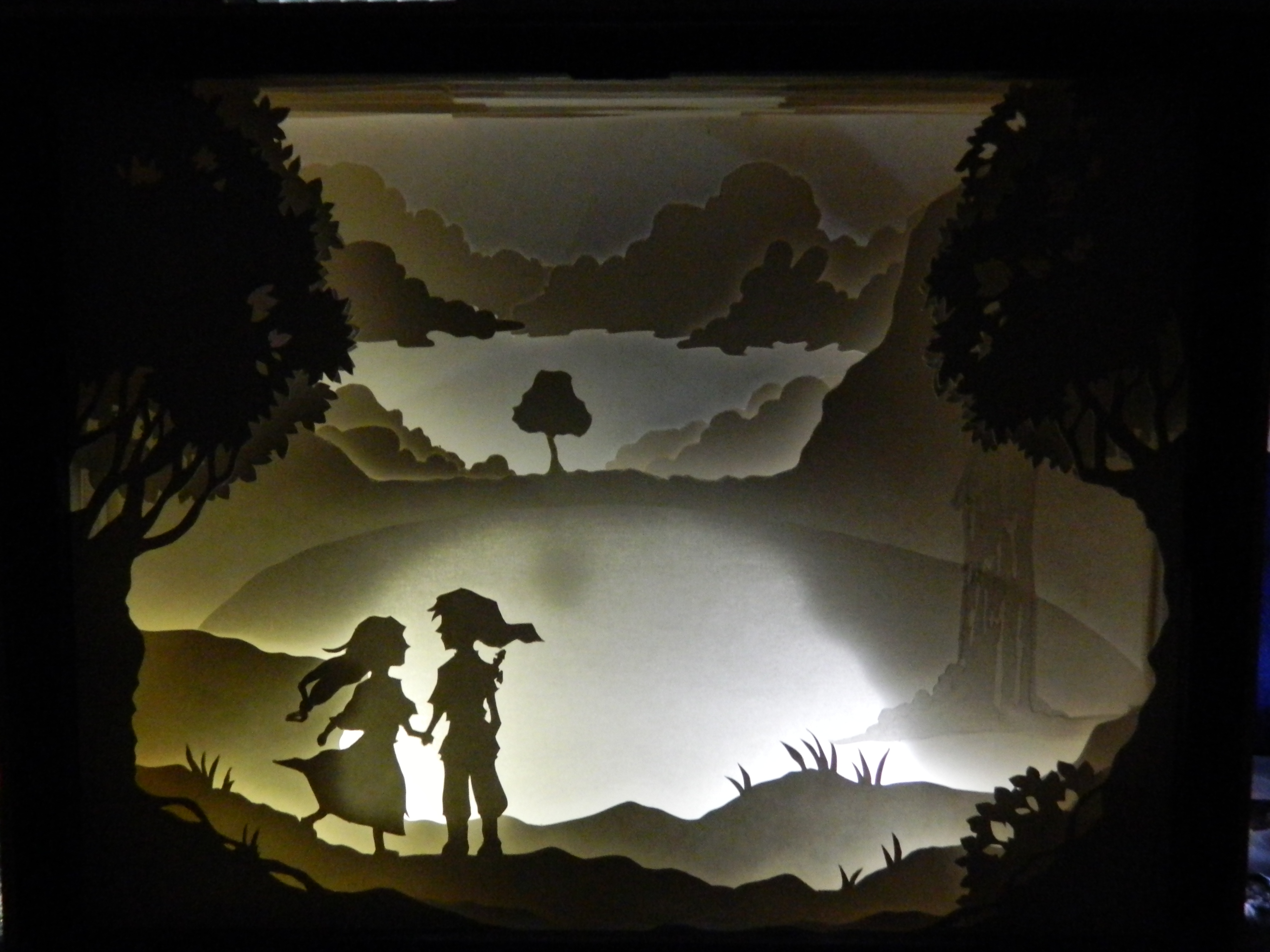 Paper Cut Shadow Box : 5 Steps (with Pictures) - Instructables