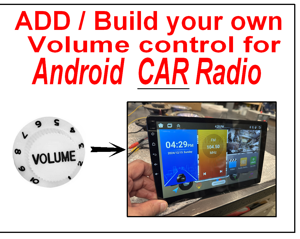Volume Control Knob for Your Android Automotive Touch Screen Radio (with Pictures) - Instructables