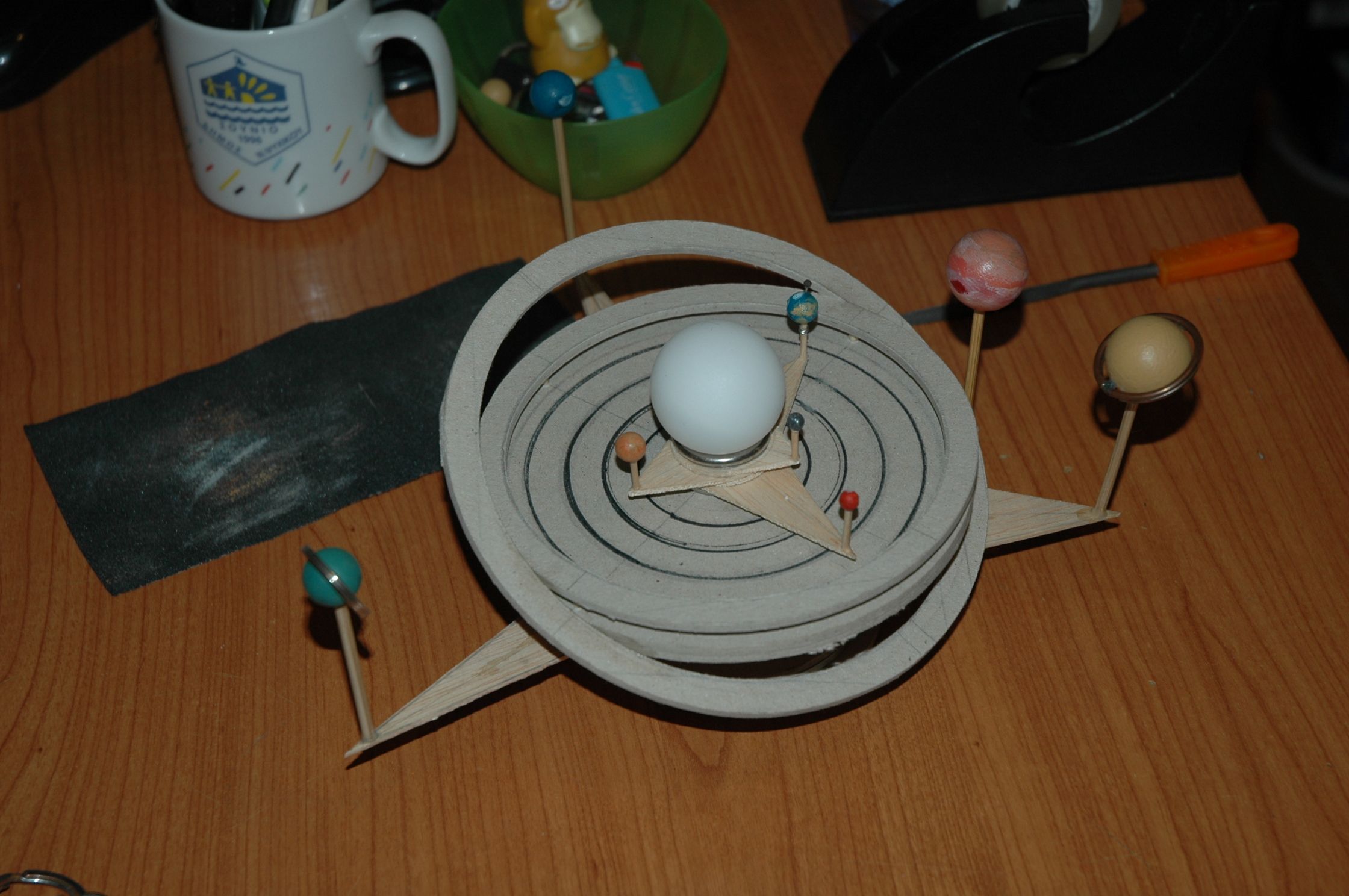 Solar System Orrery : 8 Steps (with Pictures) - Instructables