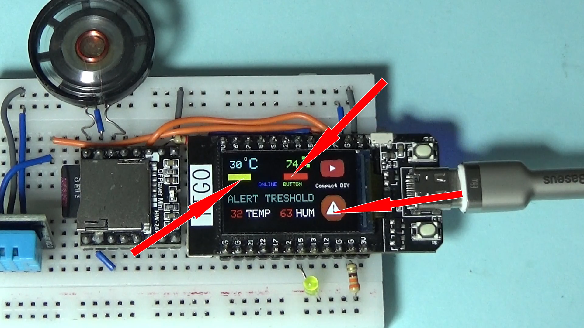 Temperature Alert Device! : 4 Steps - Instructables
