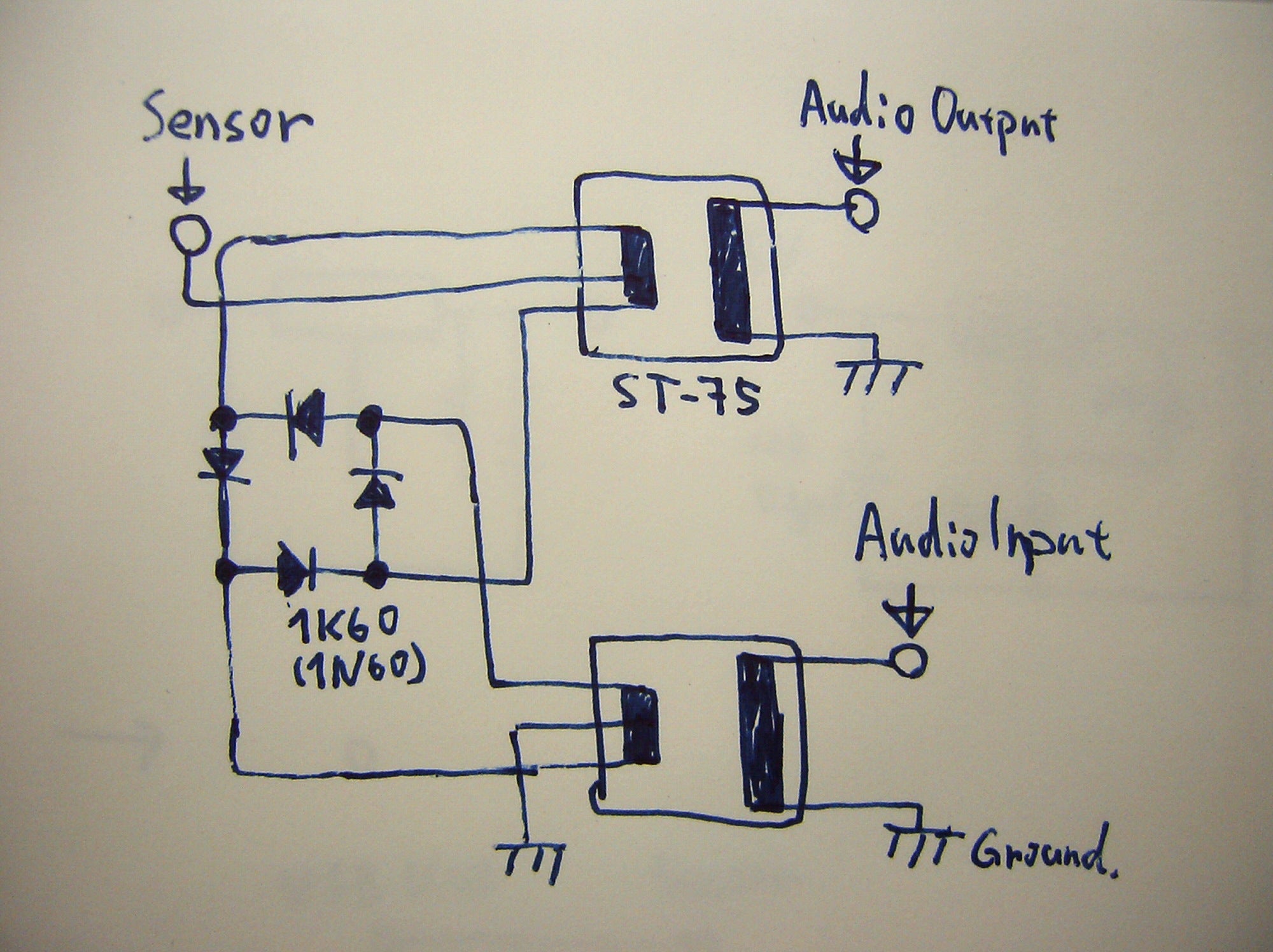 How to Connect a Sensor With Audio Input and Output : 15 Steps ...