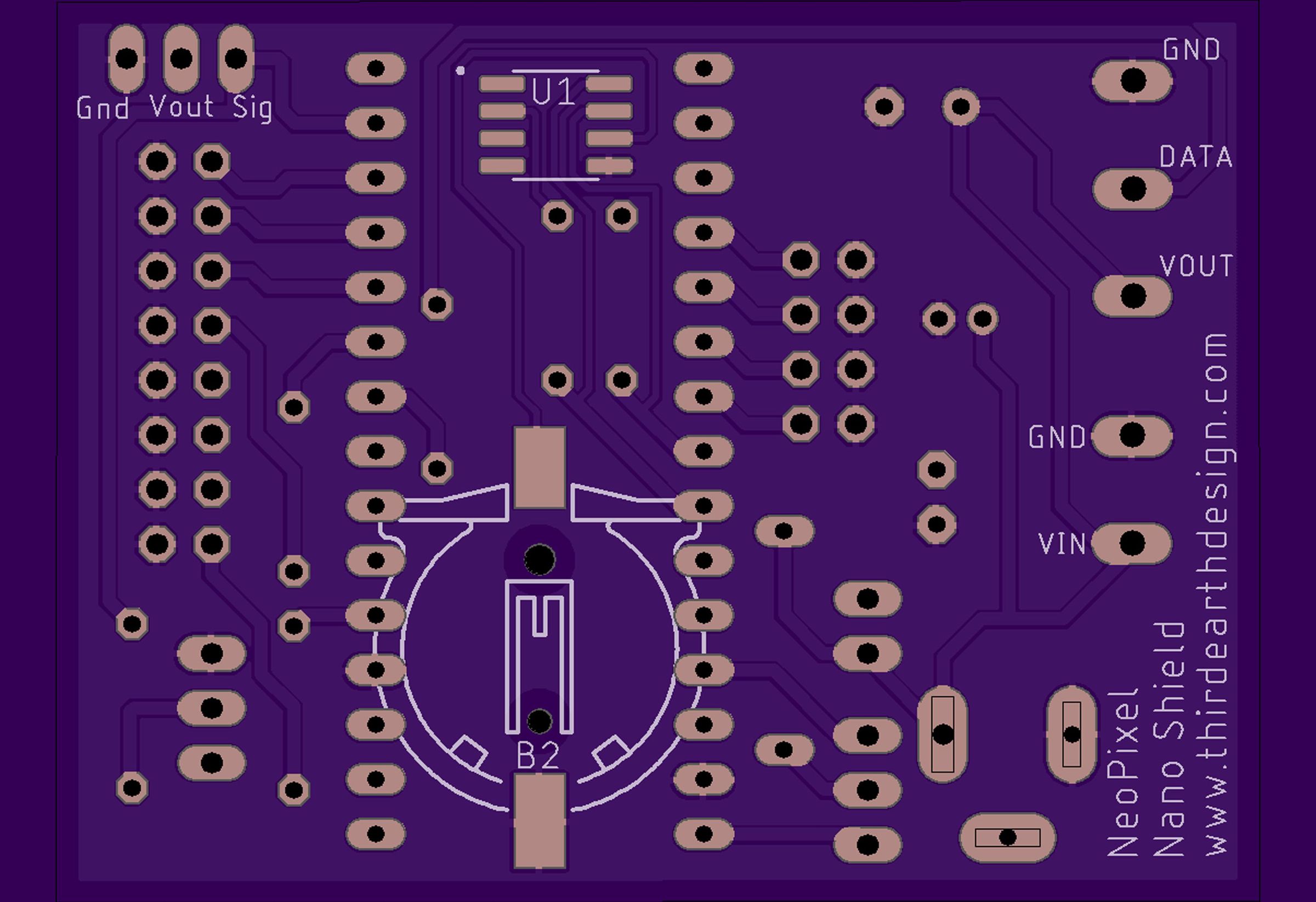 Arduino Nano NeoPixel Shield With Integrated RTC : 5 Steps - Instructables
