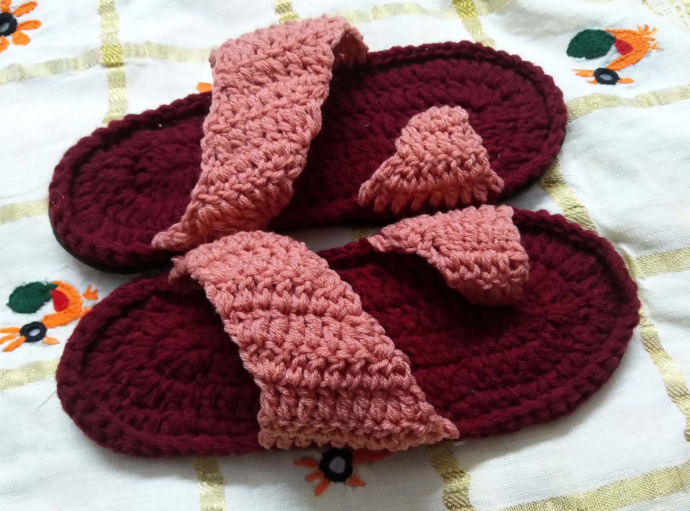 Crochet Sandals : 13 Steps (with Pictures) - Instructables