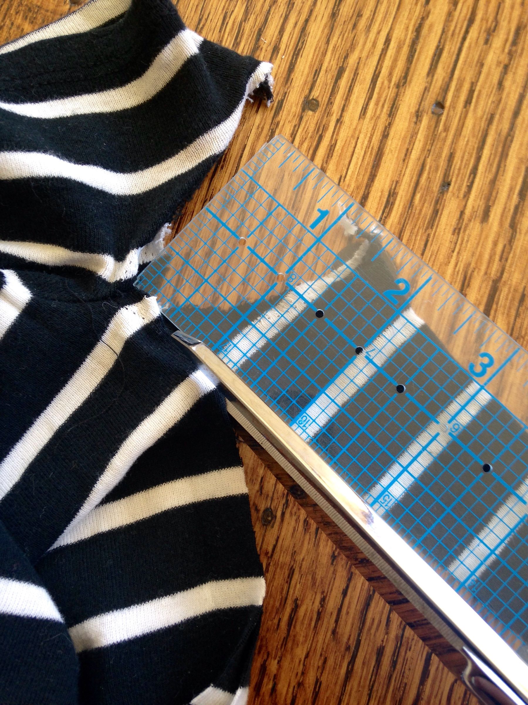 Make an A-line Tee Out of a Fitted Tee : 5 Steps - Instructables
