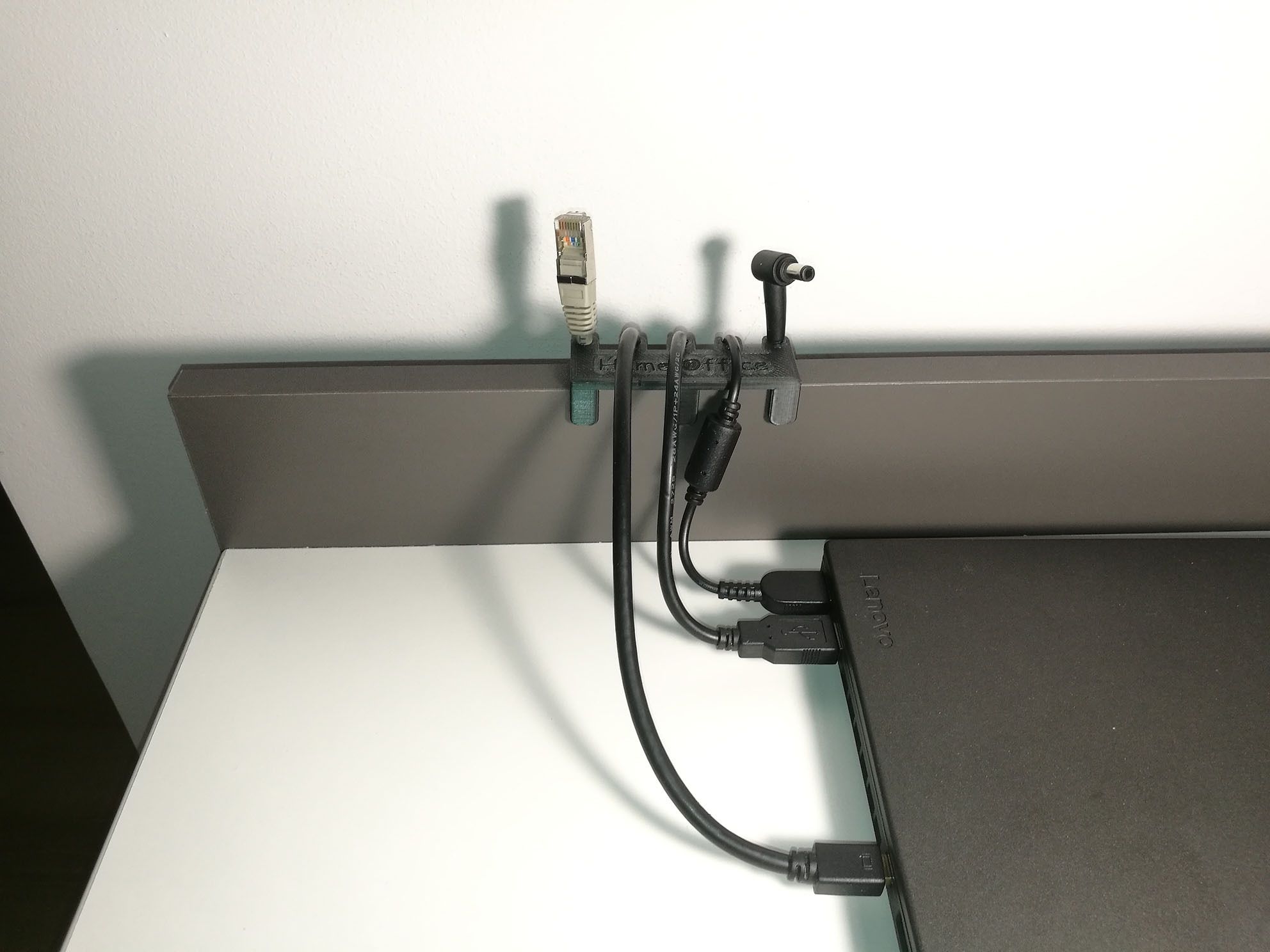 3D Printed Computer Cable Organizer : 7 Steps (with Pictures ...