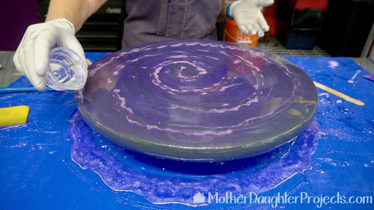 DIY Galaxy Epoxy Tabletops : 5 Steps (with Pictures) - Instructables