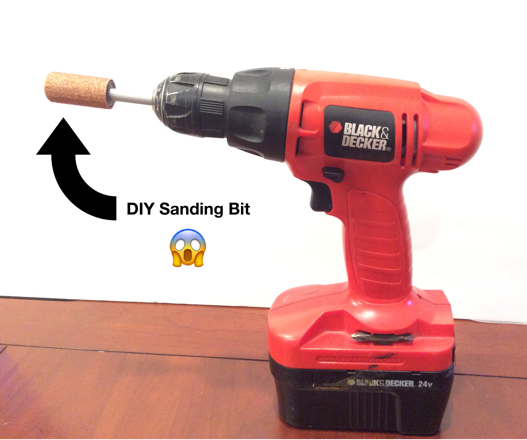 DIY Sanding Bit Hack!!! : 5 Steps (with Pictures) - Instructables