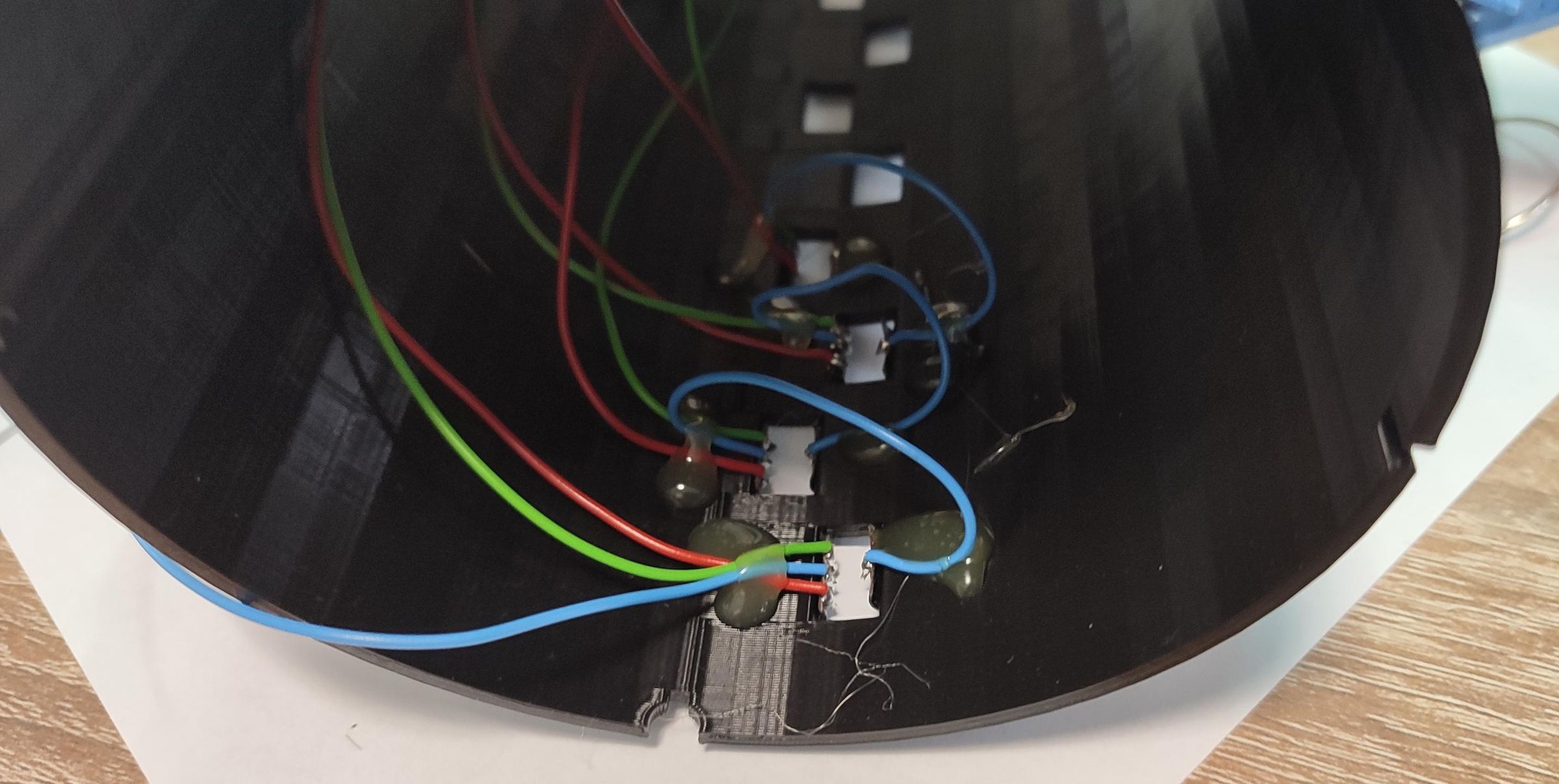 An Eye-Catching 3D Printed Hexagonal Cells LED Lamp : 4 Steps (with ...