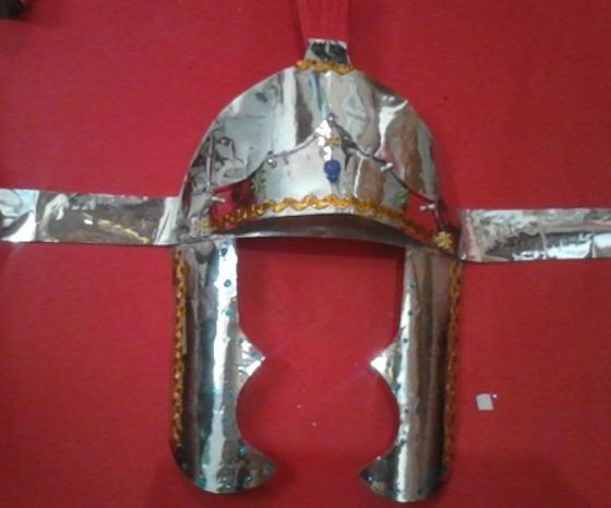 How to Make a Unique and Extra Lustrous Roman Imperial Helmet From ...