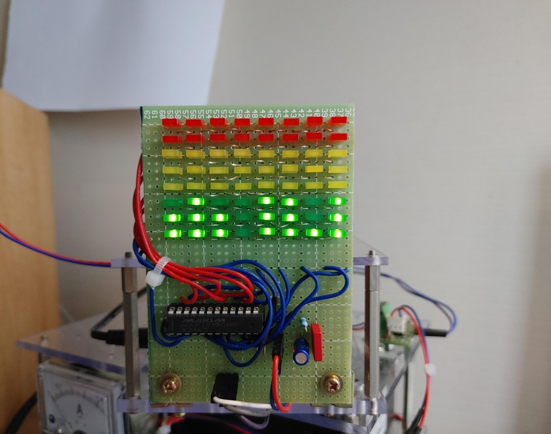 Sound Level Meter With 3 Color LED 8x8 Matrix : 5 Steps (with Pictures ...