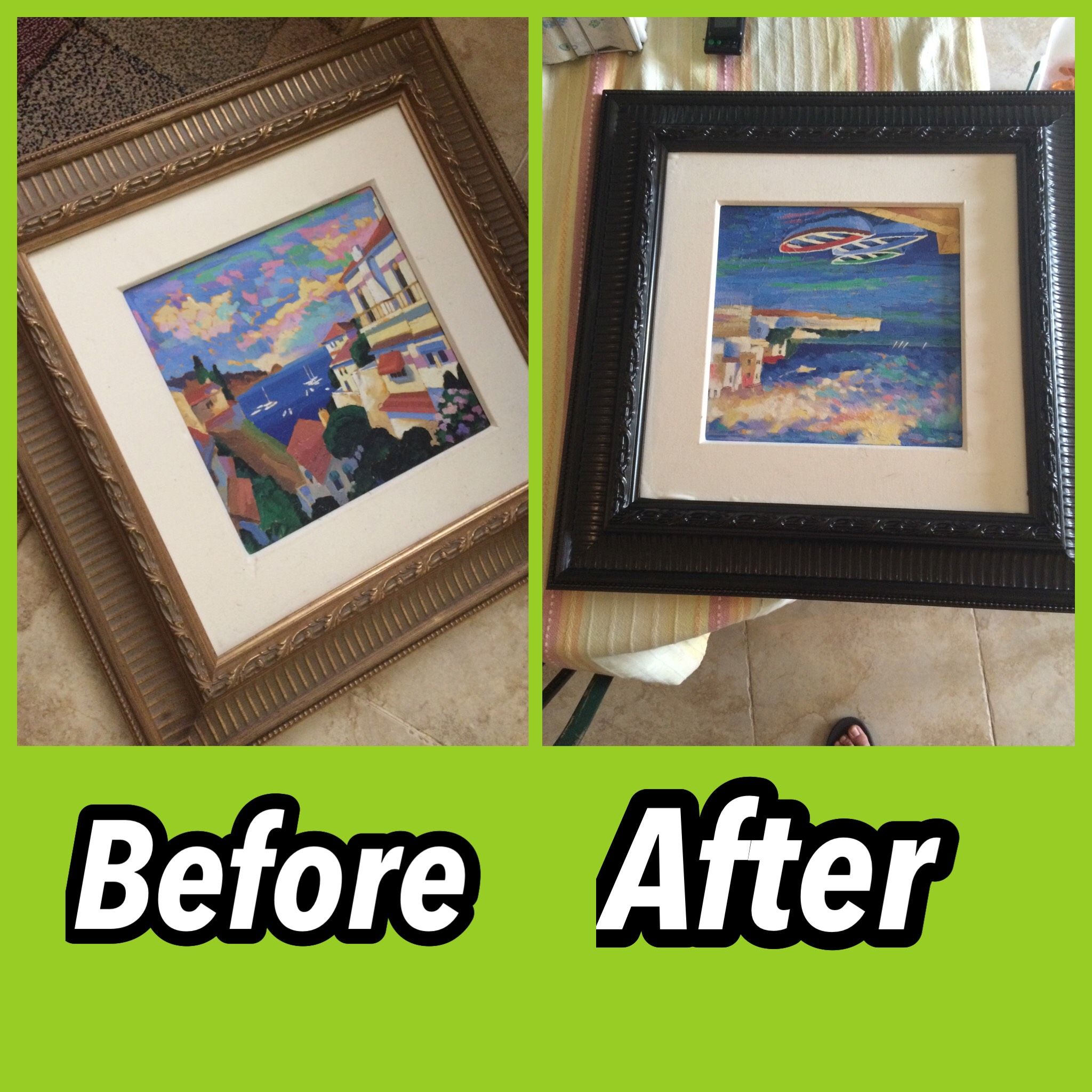 Painting Frames! : 4 Steps - Instructables