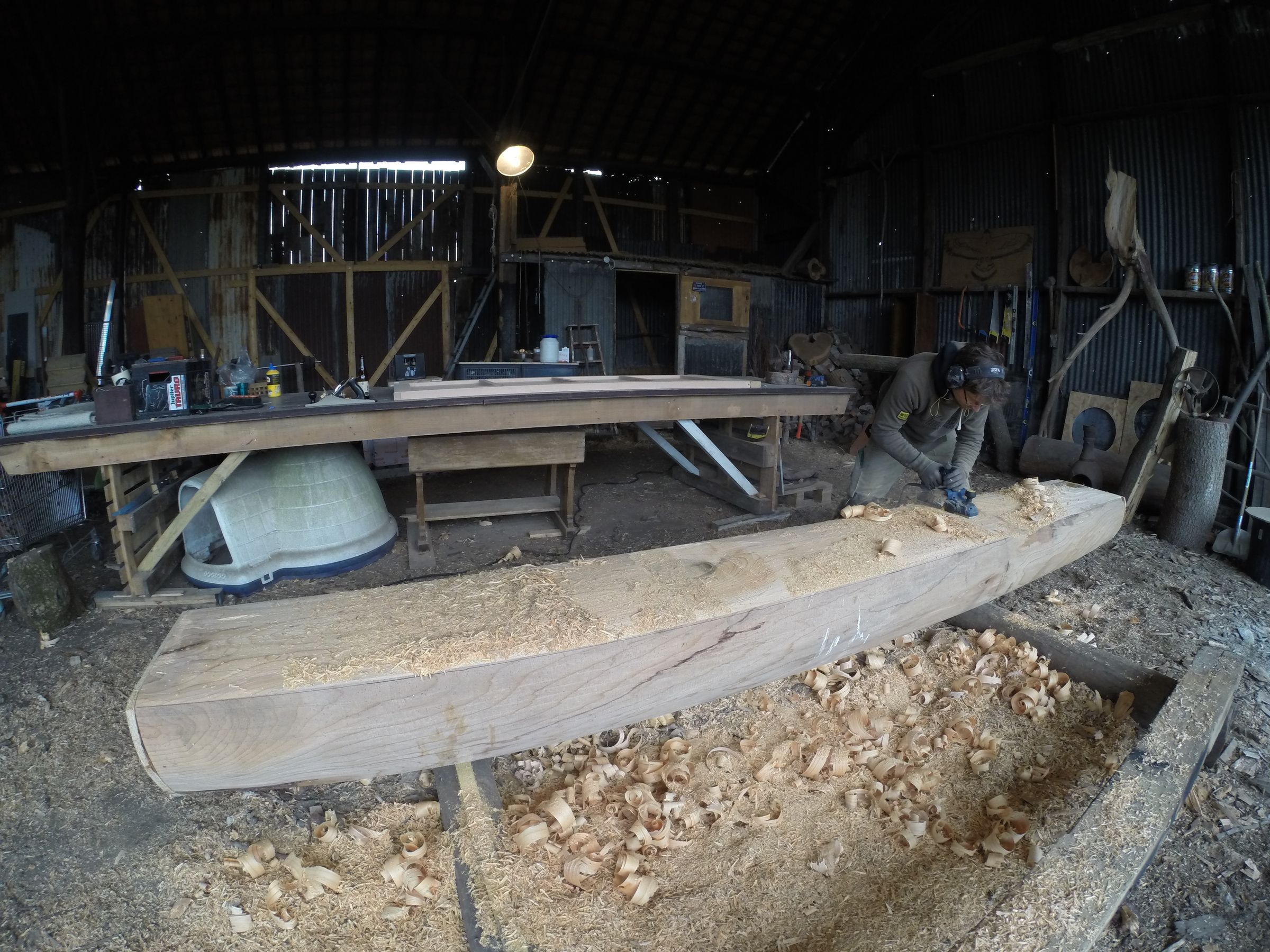 Building a Wrong Cedar Dugout Outrigger Concept Canoe : 50 Steps (with ...