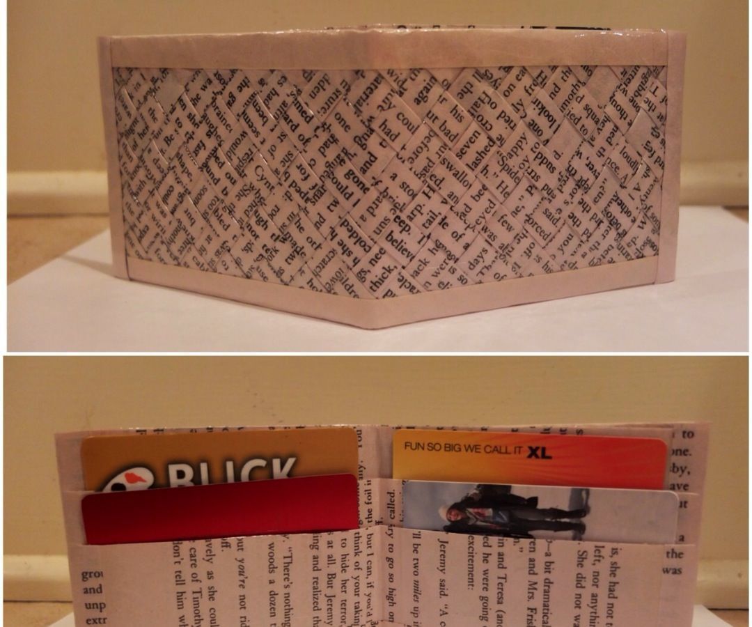 Woven Book Wallet : 7 Steps (with Pictures) - Instructables