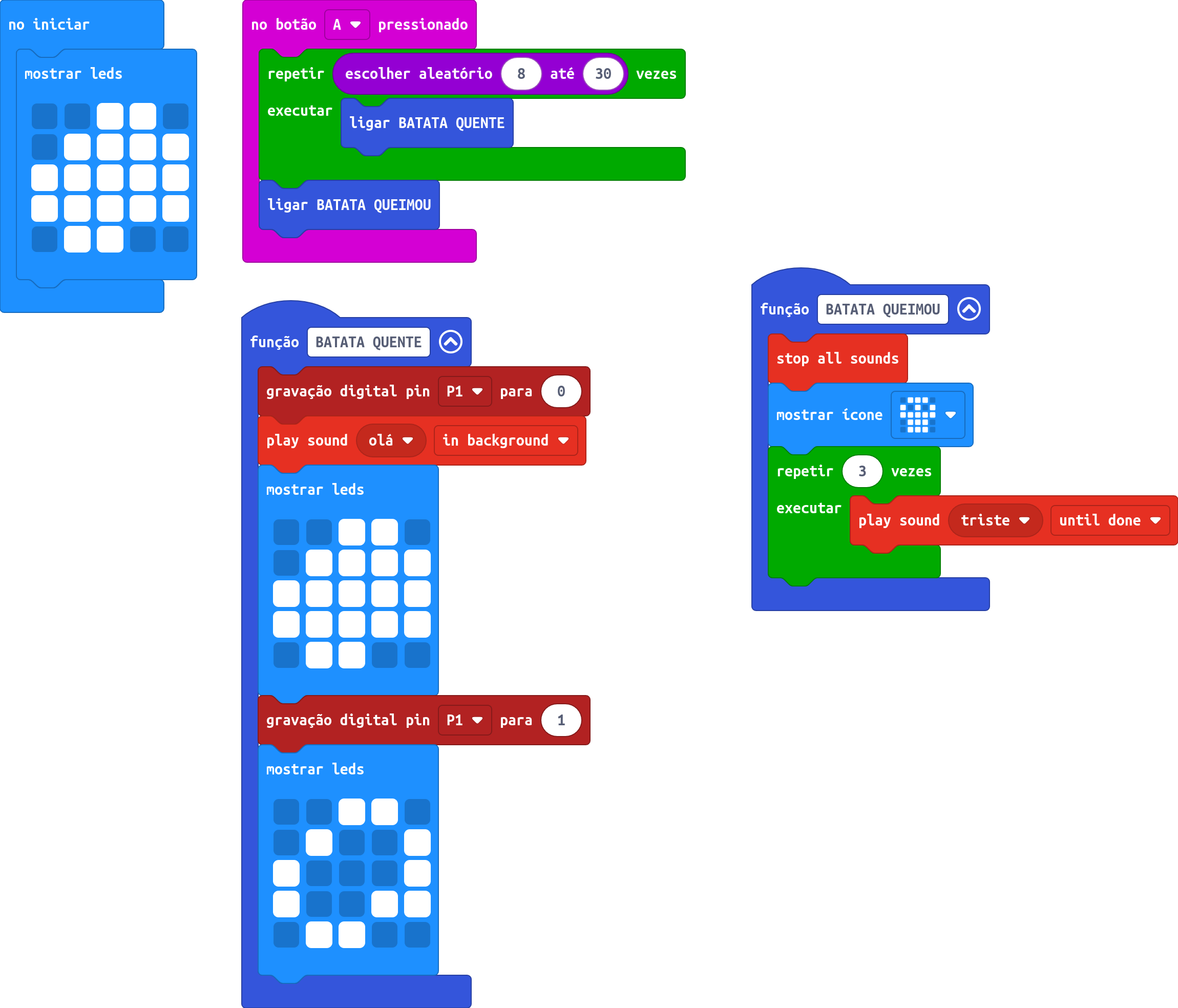 Batata Quente Com MICRO:BIT : 3 Steps - Instructables