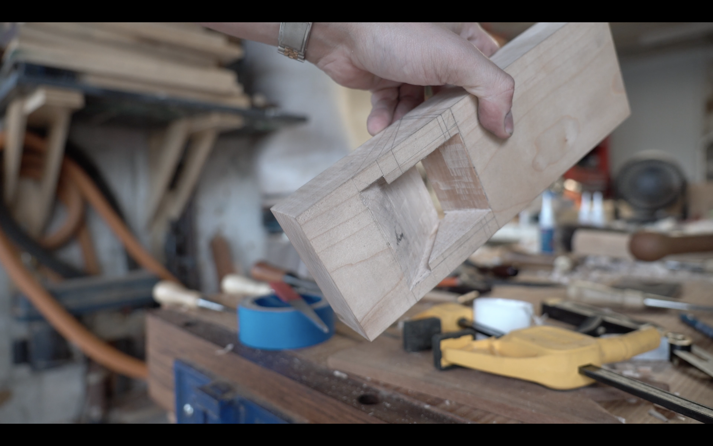 How to Make a Japanese Hand Plane | Kanna Plane : 5 Steps (with ...