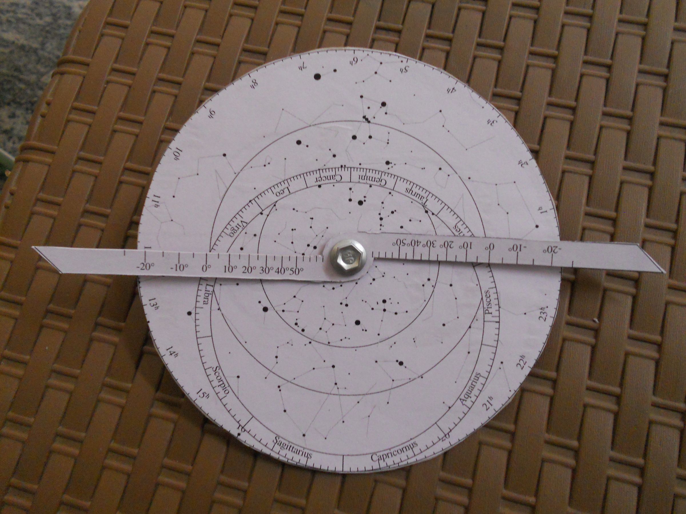 ASTROLABE - Made Using Paper (medieval Astronomical Instrument) : 4 ...