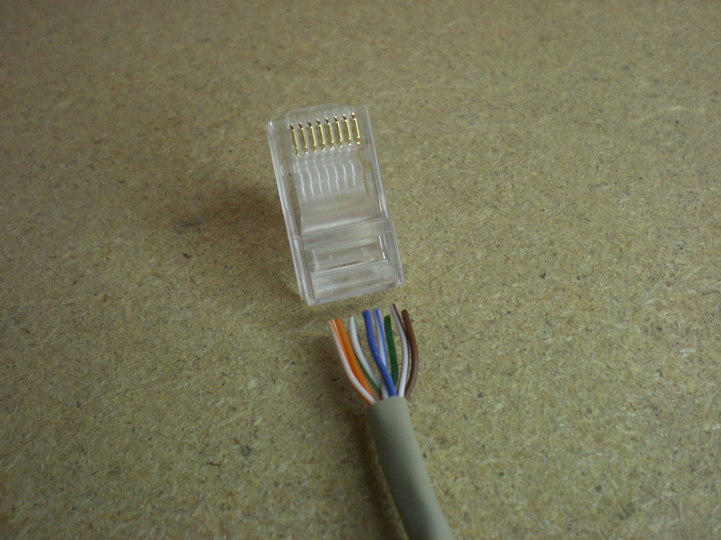 How to Terminate a Cat 5 Cable : 6 Steps (with Pictures) - Instructables