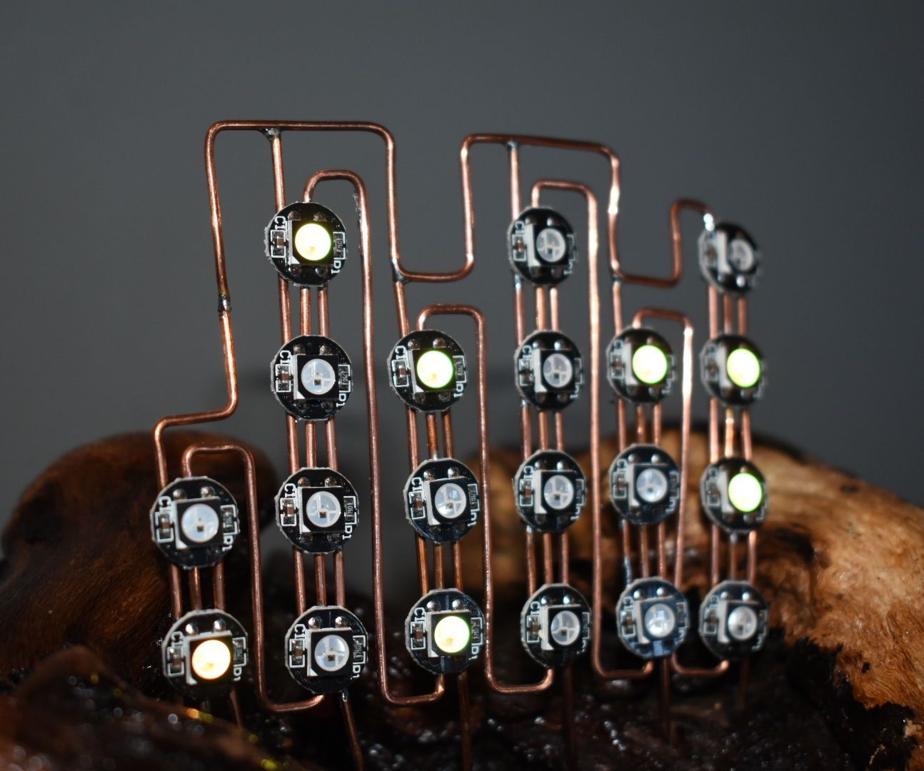 Driftwood Binary Clock : 11 Steps (with Pictures) - Instructables