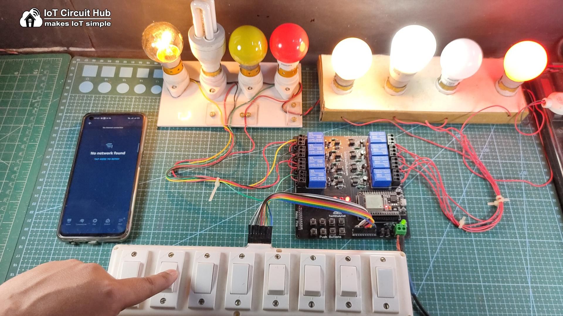 ESP32 Alexa Smart Home System With Echo Dot & Manual Switch : 15 Steps ...