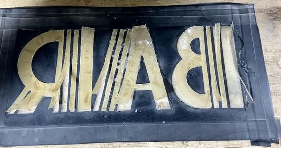 Using a Cricut Vinyl Mask to Help Glue Chipping : 6 Steps (with ...