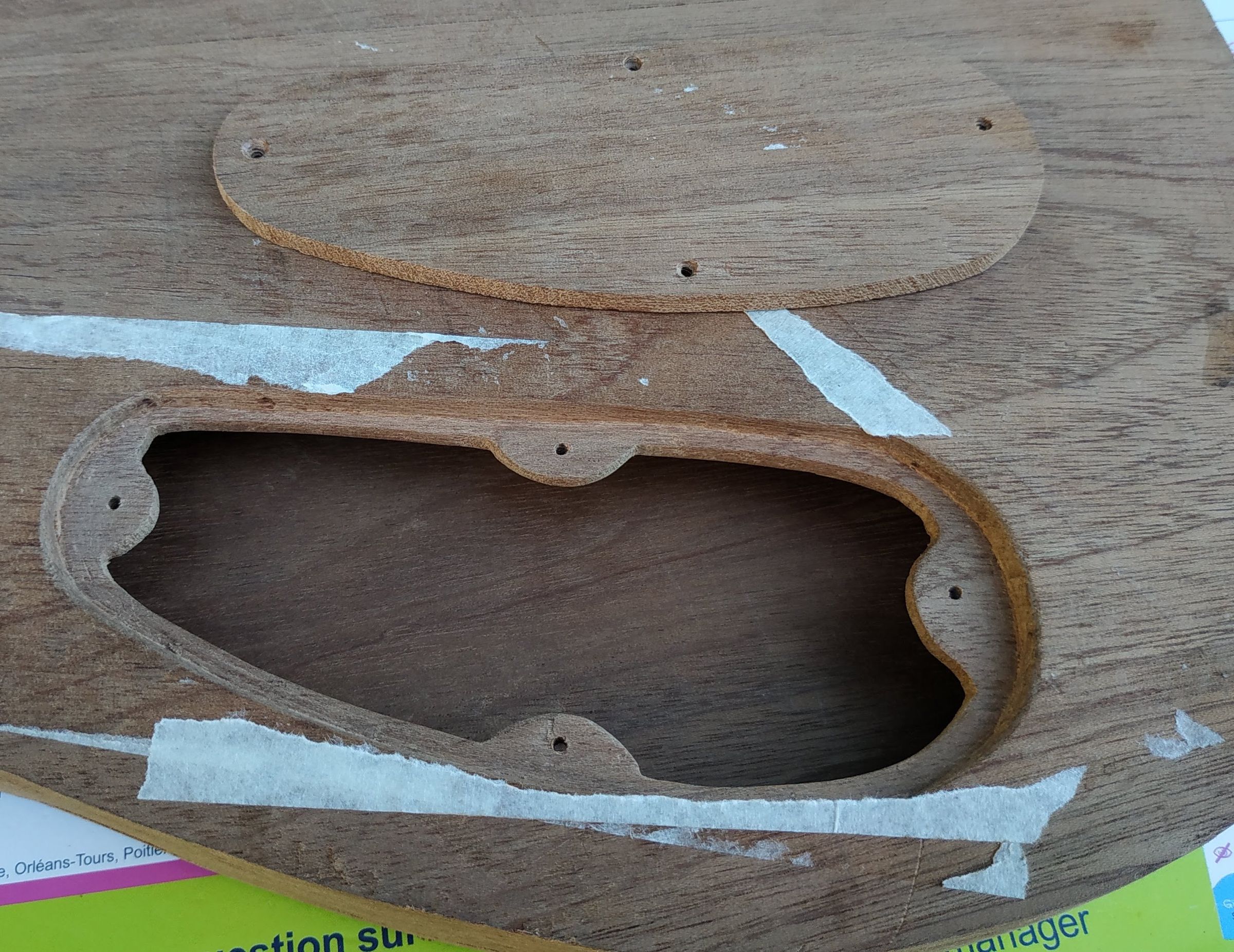 Building a Guitar: Telecaster Thinline : 12 Steps (with Pictures ...