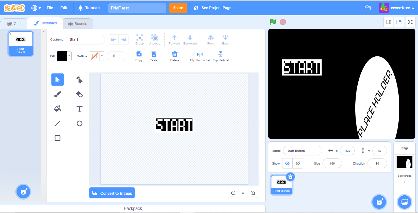 Making Scratch Games (FNaF) : 4 Steps - Instructables