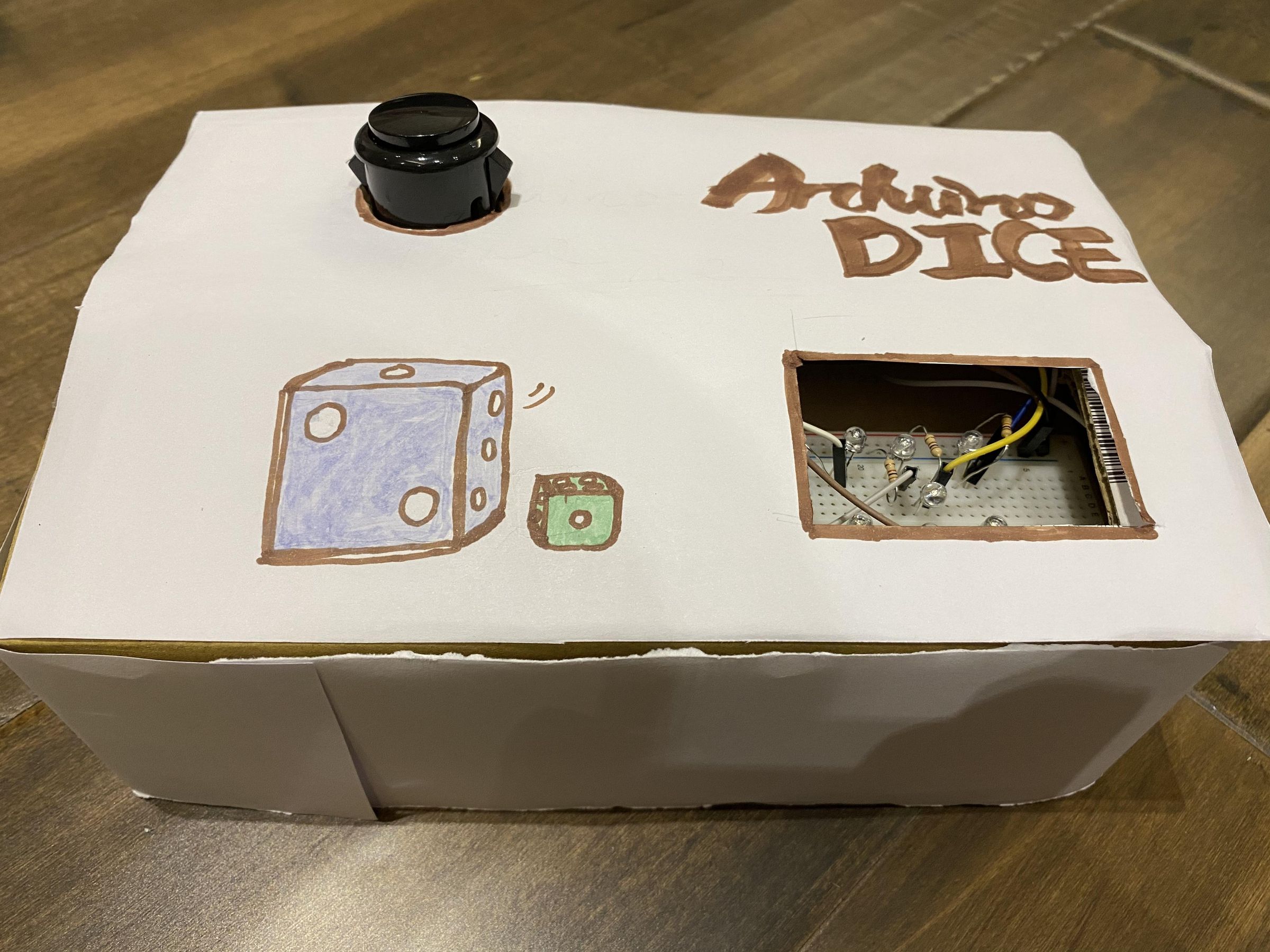 Arduino Dice Rolling Machine With Sound : 6 Steps - Instructables