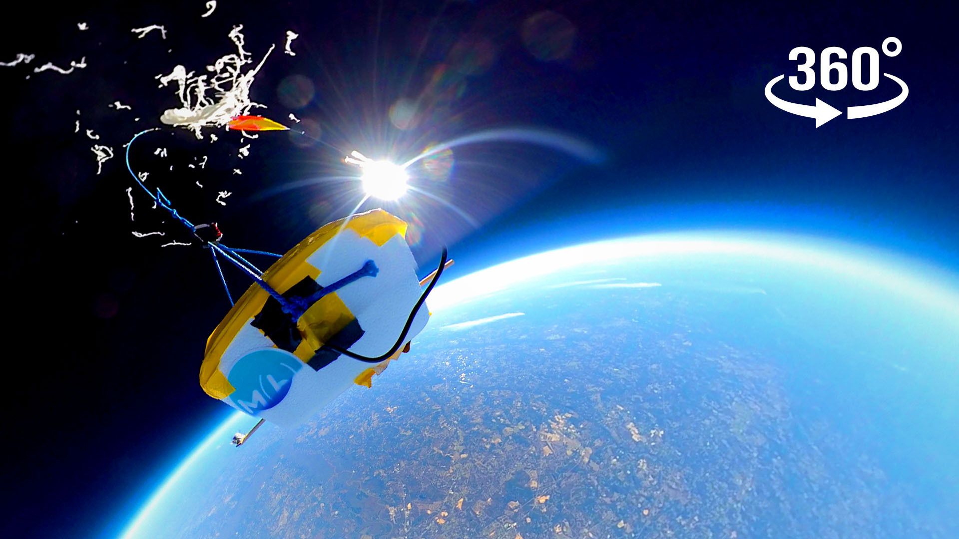 Balloon Gopro Space