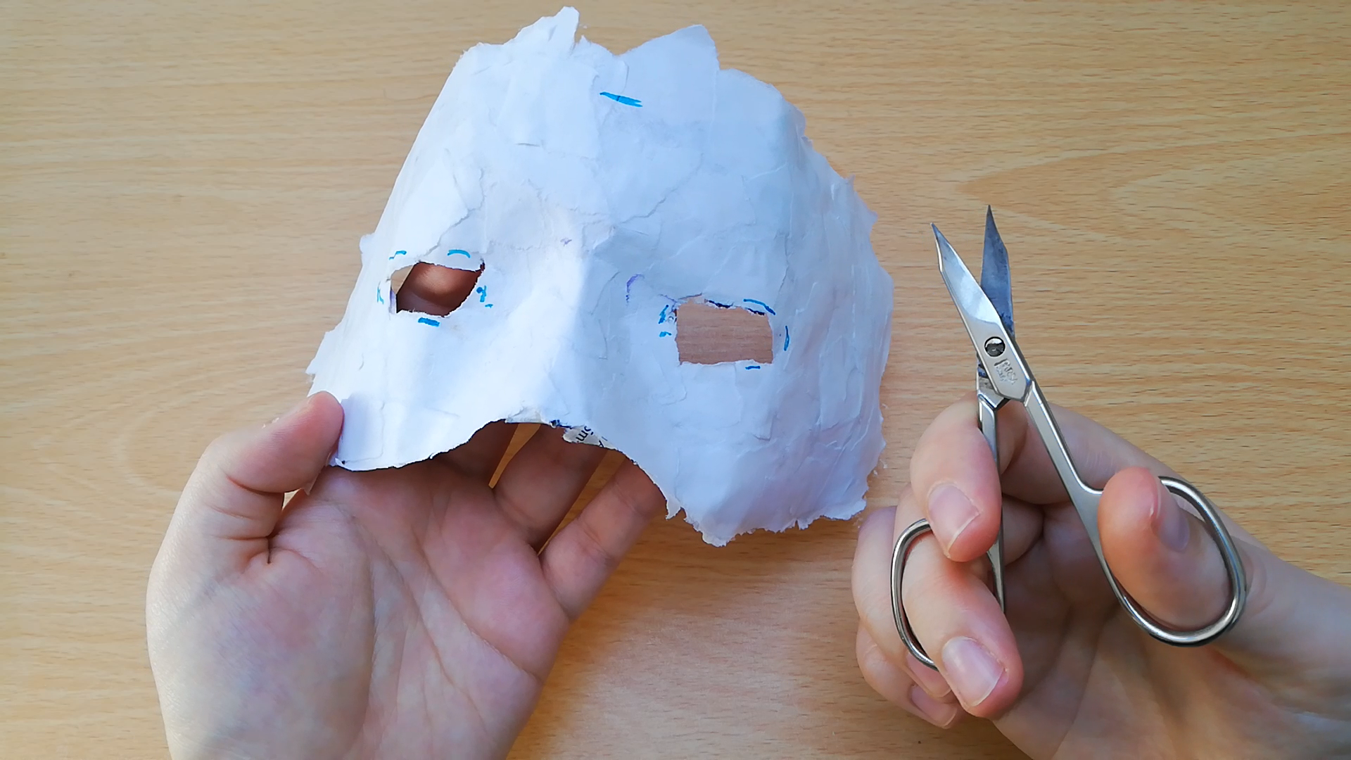 Fitted Costume Masks (No Face Mold) : 8 Steps (with Pictures ...