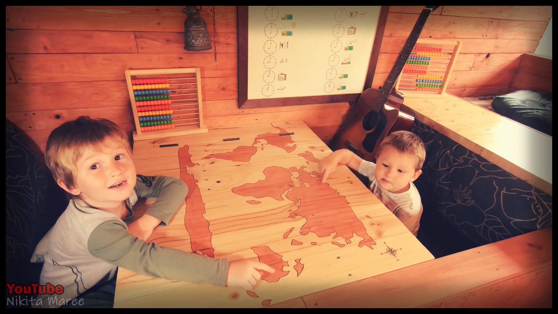 World Map Table Top (Lift Up Lid) : 23 Steps (with Pictures ...