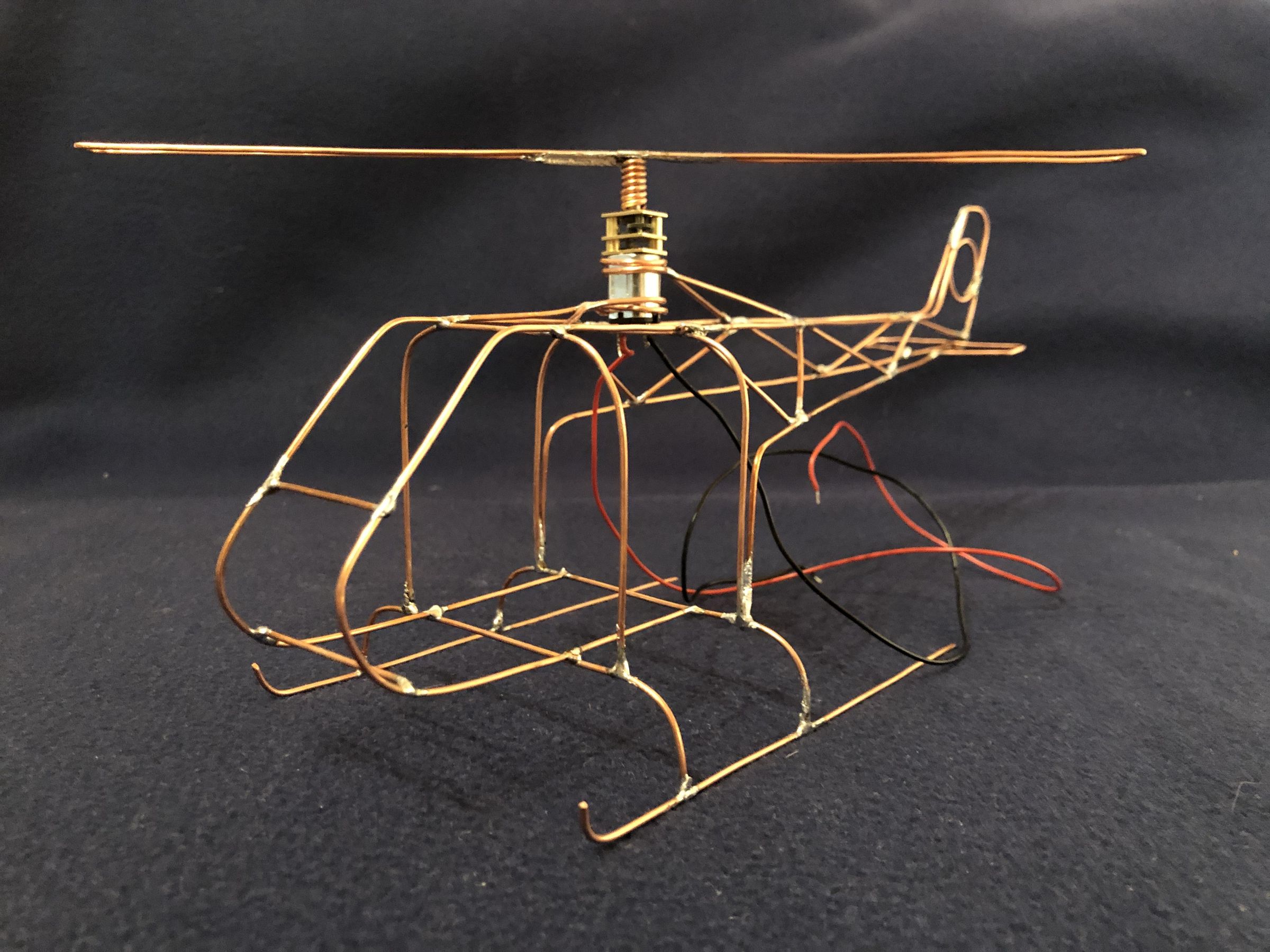 Helicopter - Battery/Solar - Wire Bending : 11 Steps (with Pictures ...
