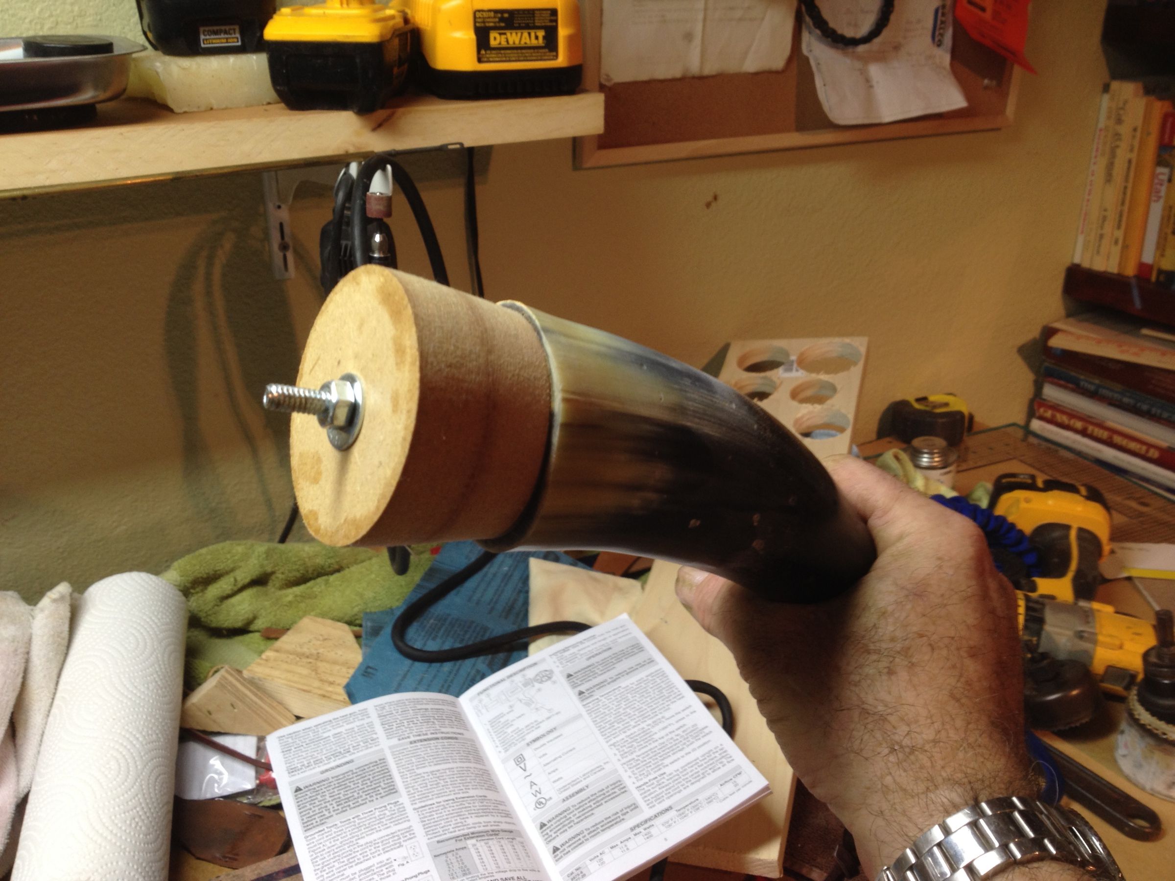 How to Make a Powder Horn : 7 Steps - Instructables