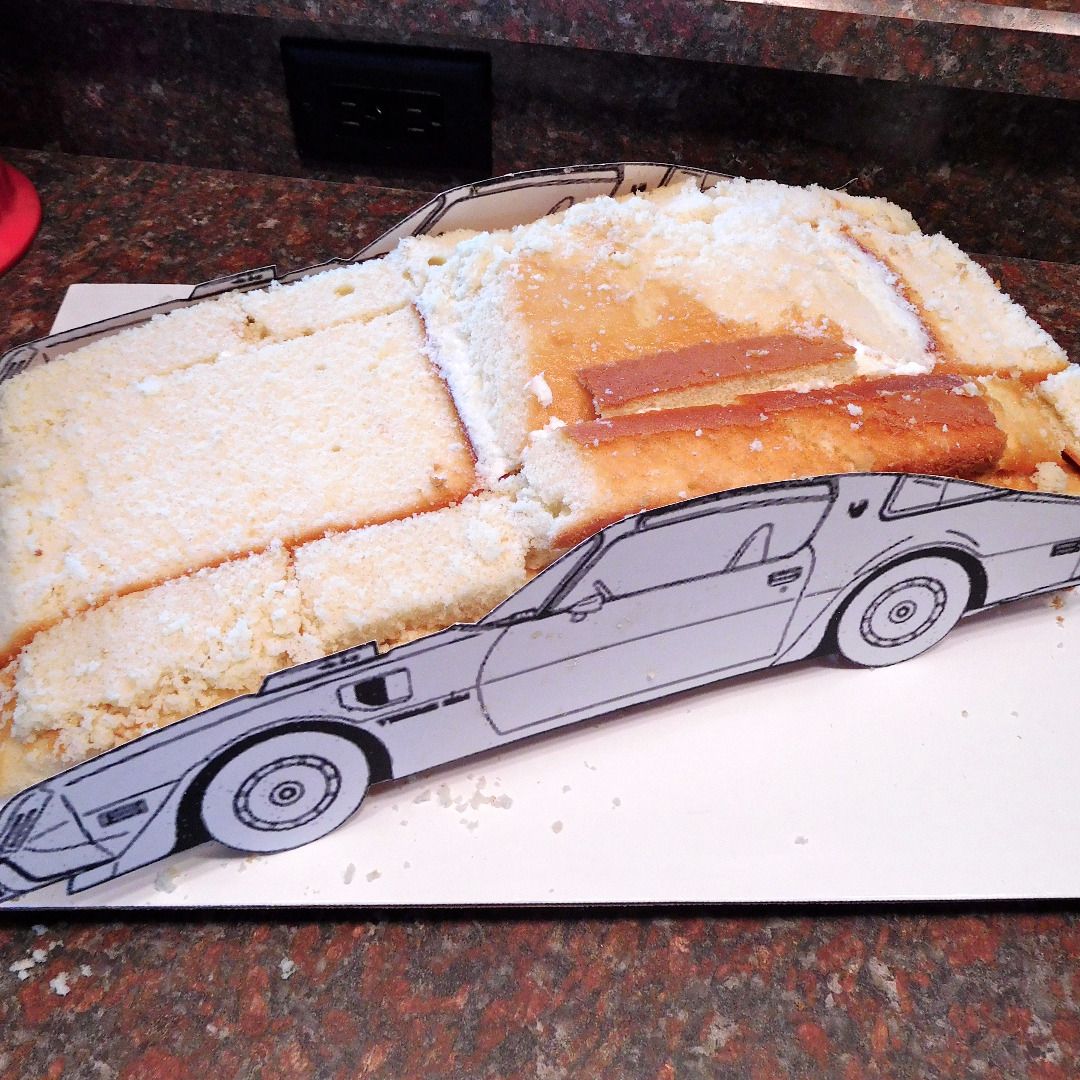 Trans Am Cake W/ Working Headlights : 5 Steps (with Pictures ...