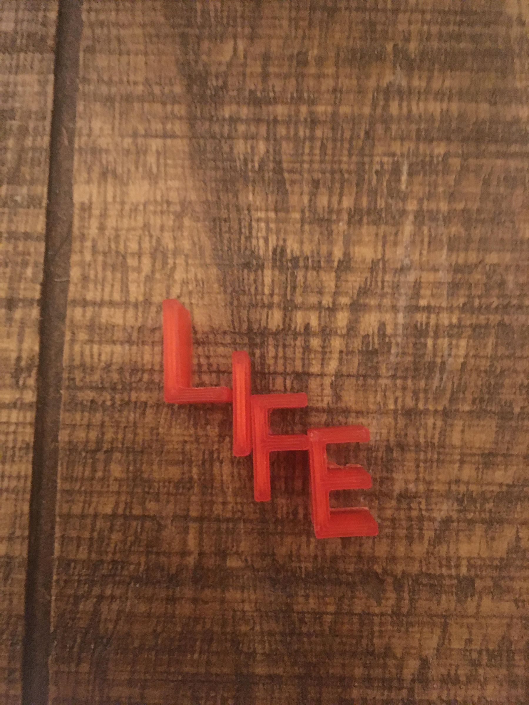 3D Printing Words for Necklace, Bracelet, Etc. : 17 Steps - Instructables