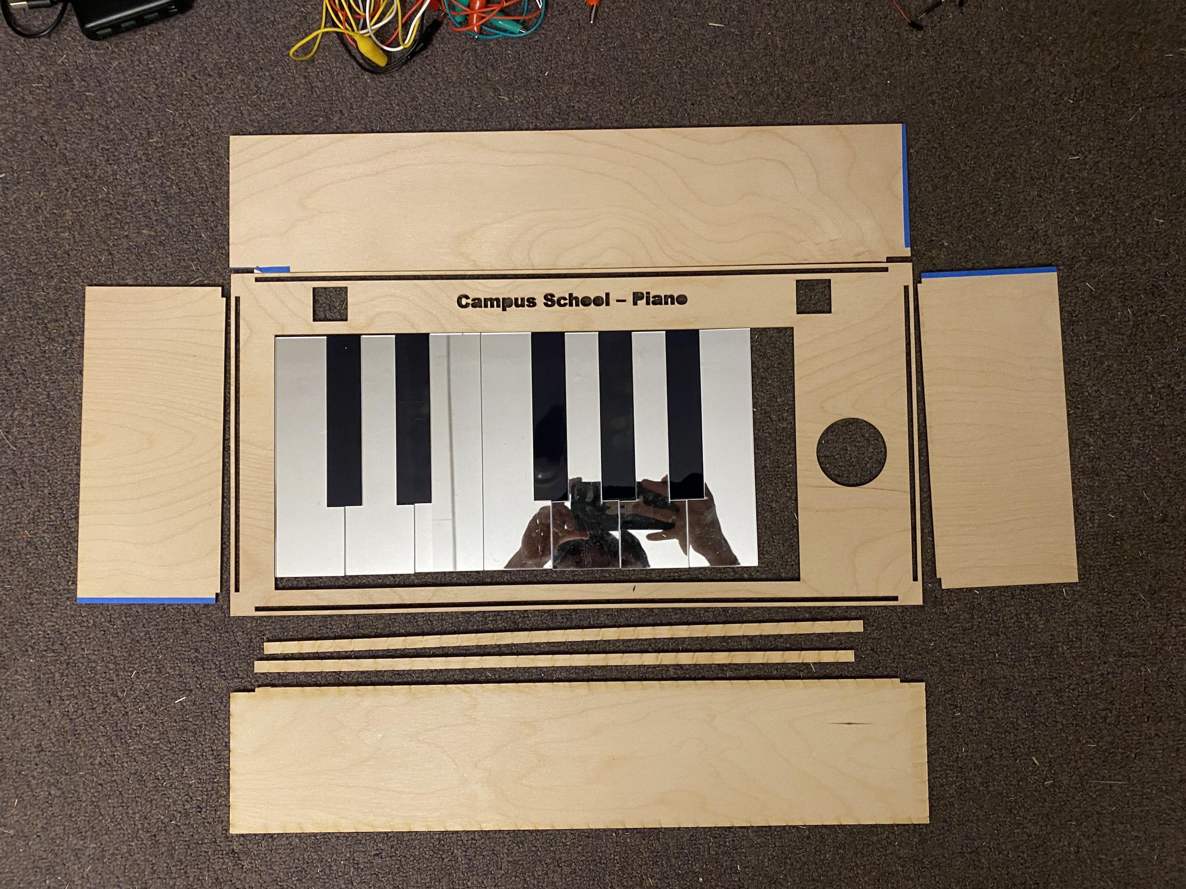 Piano for Campus School Project With Arduino Nano RP2040 + MPR121 : 4 ...