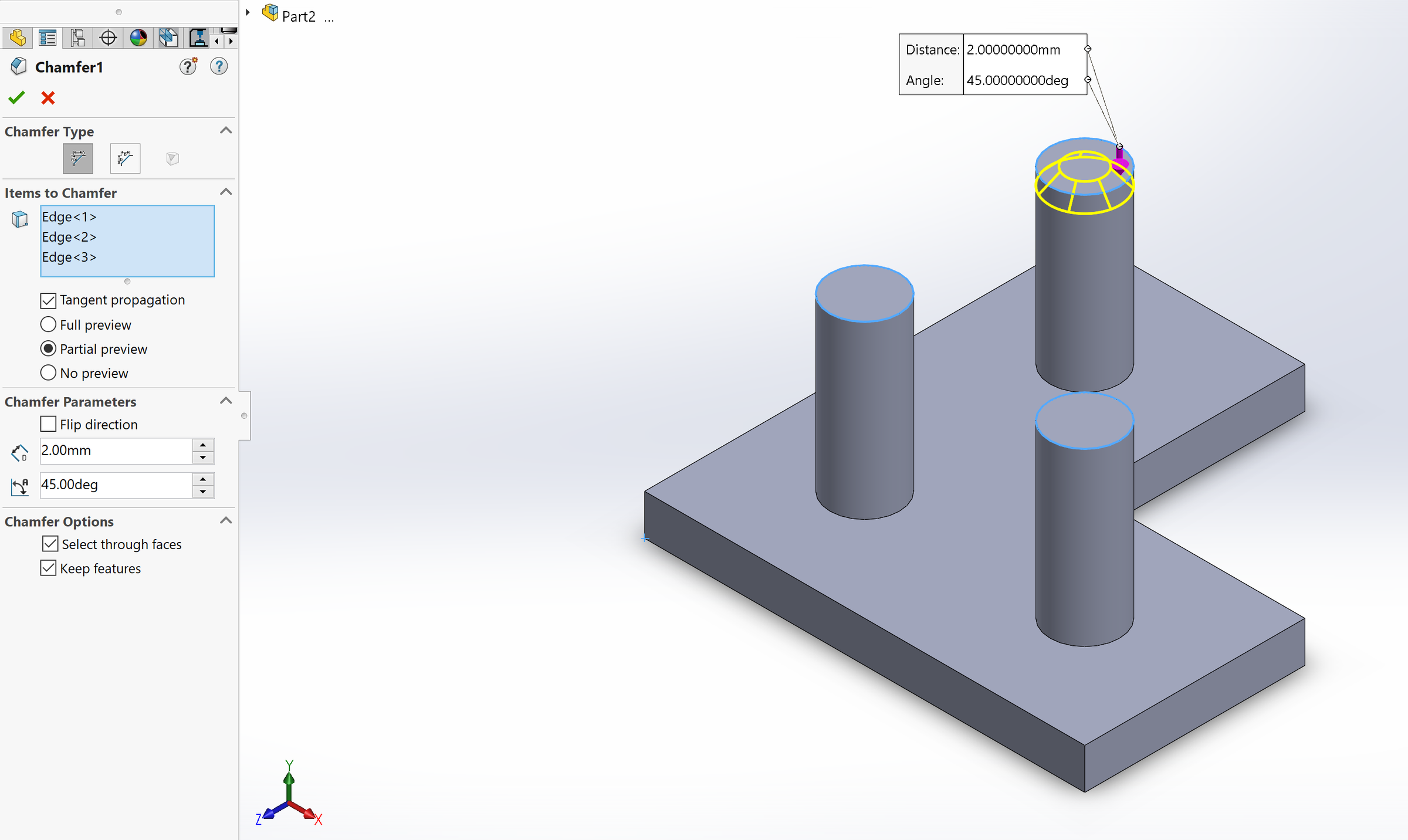 At-Home SolidWorks Activity: Necklace Holder Example : 5 Steps (with ...