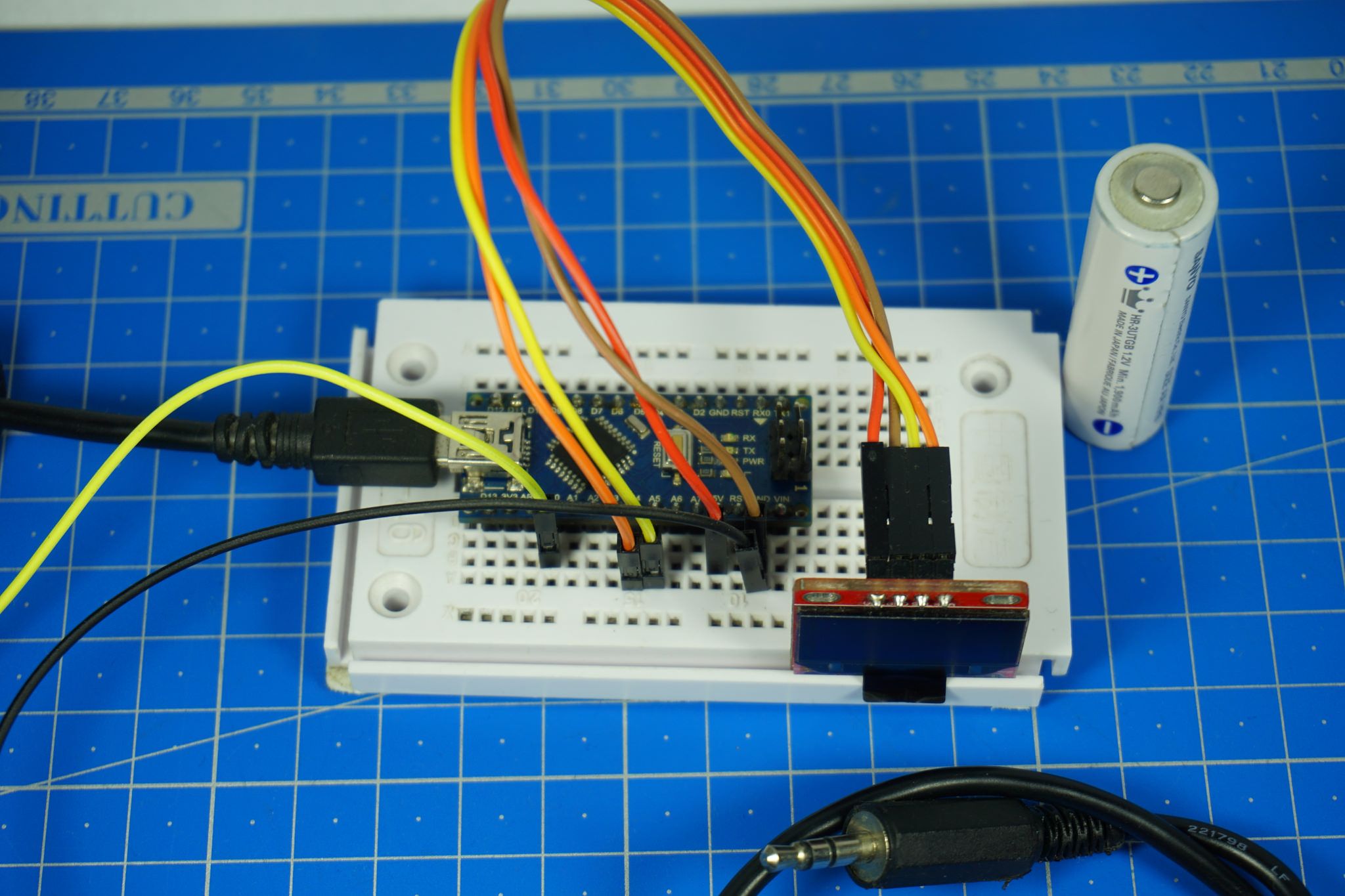 Digital UV-meter, With OLED Display. Arduino Project for Beginners : 4 ...