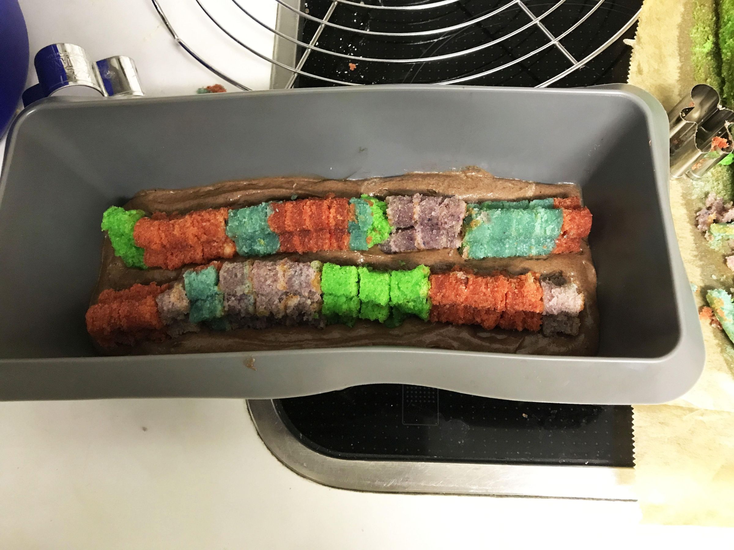 Colorful Marble Cake (not Only for Kids) : 7 Steps (with Pictures ...