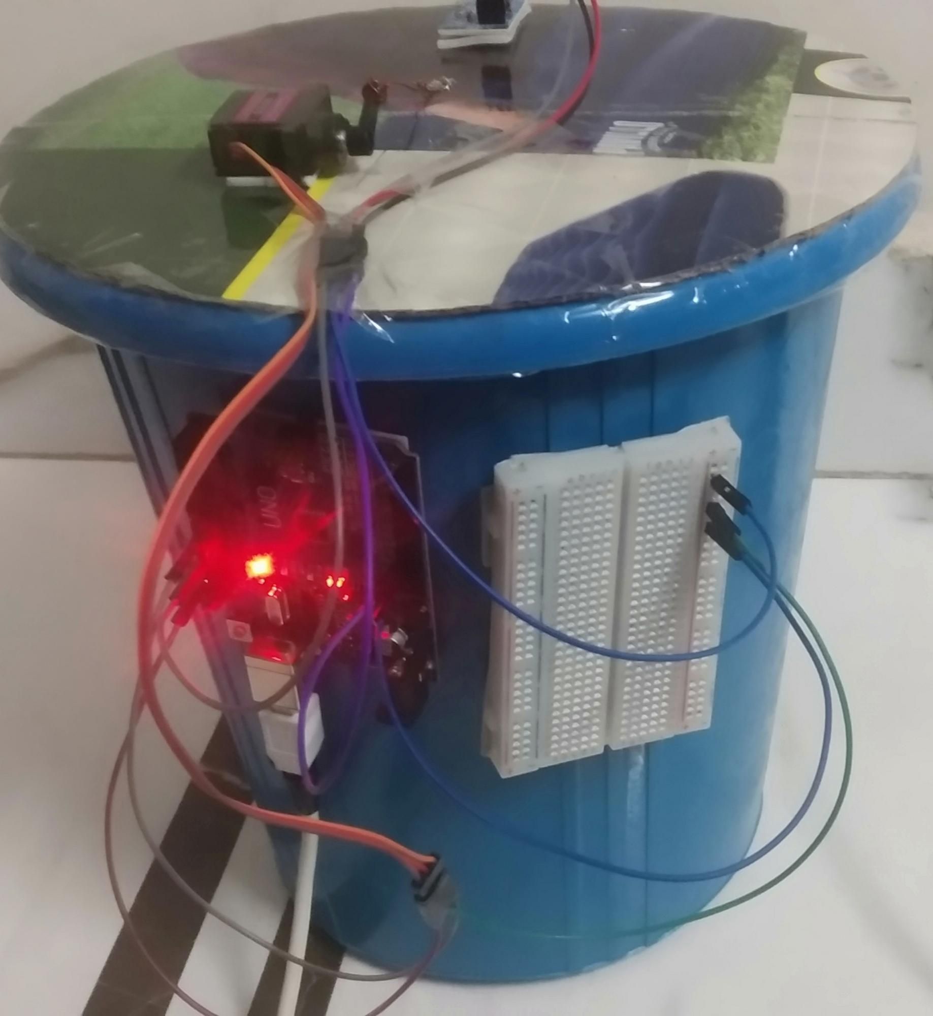 IR Sensor Based Automatic Dustbin : 5 Steps - Instructables