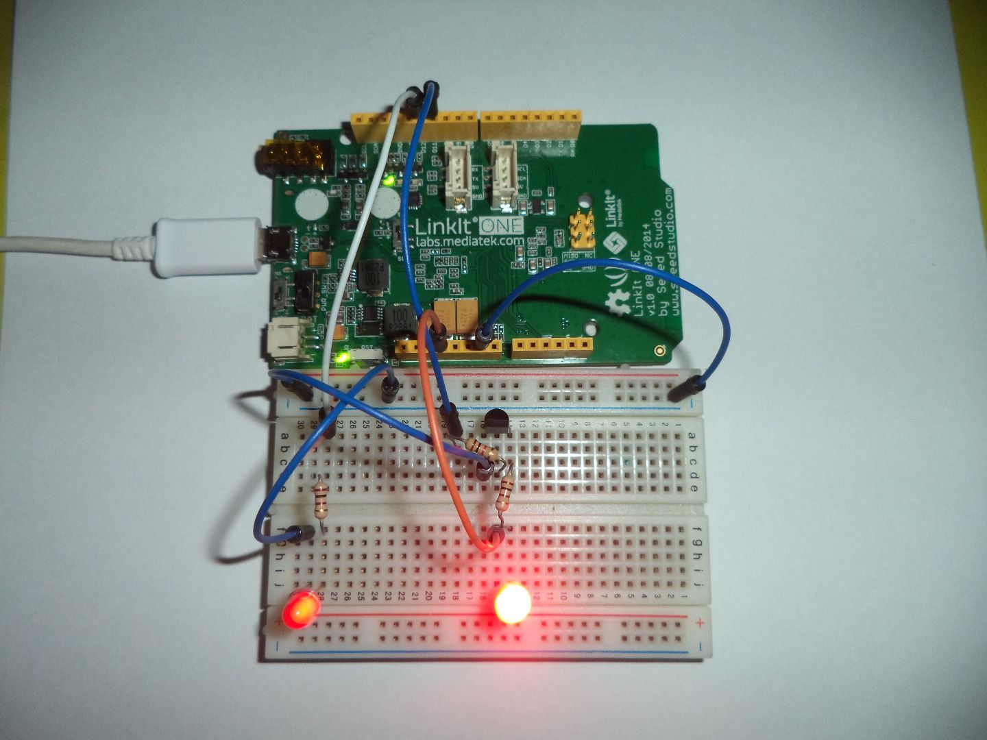 Linkit ONE - Led Lights Effects : 4 Steps - Instructables