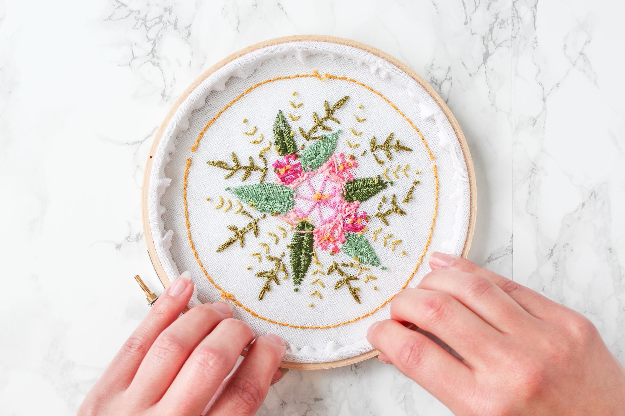 Finishing and Framing in Hoops : 4 Steps - Instructables